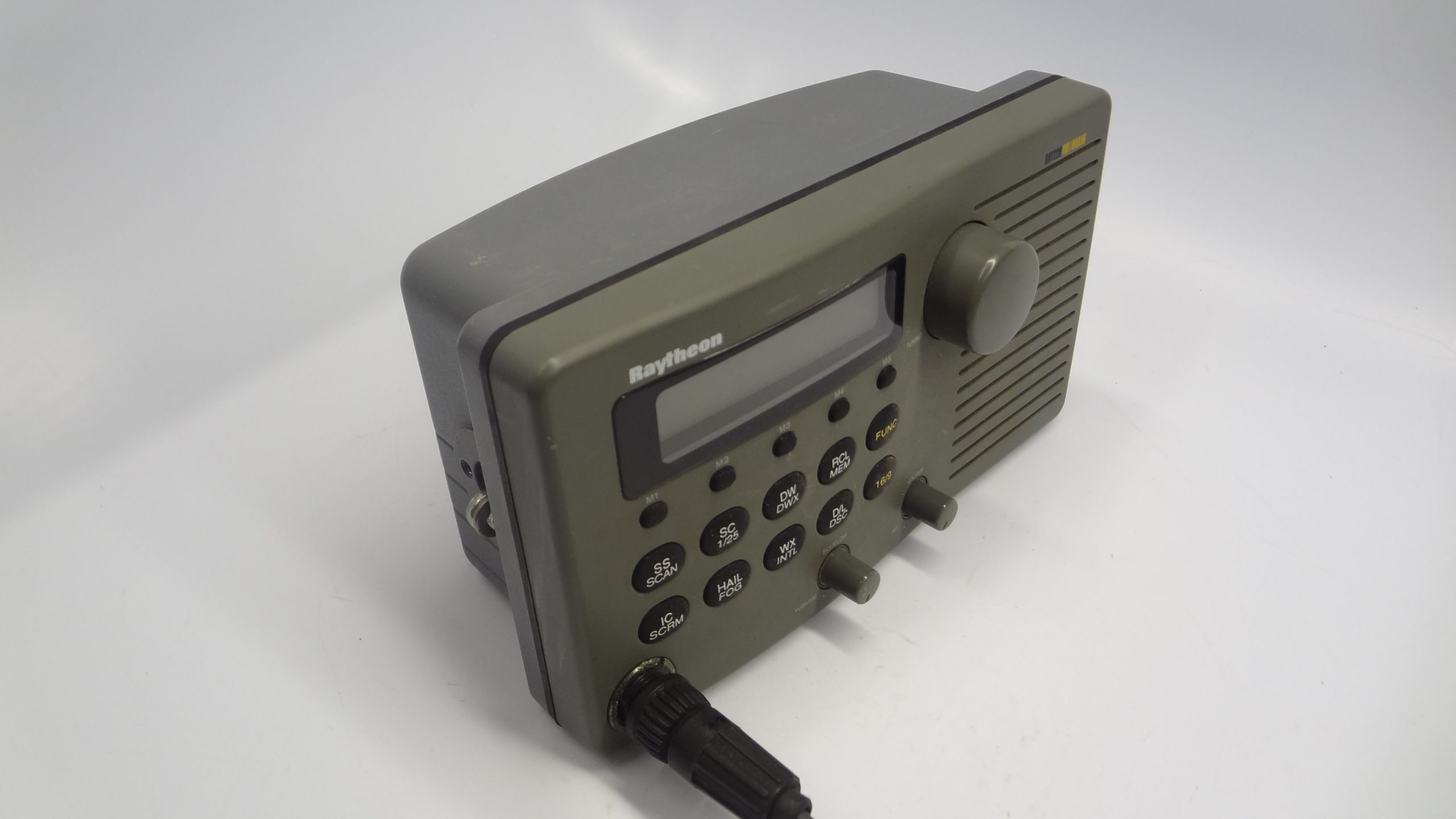 Raytheon Ray220 VHF Hailer w/ Microphone Marine Radio - Tested - Max ...