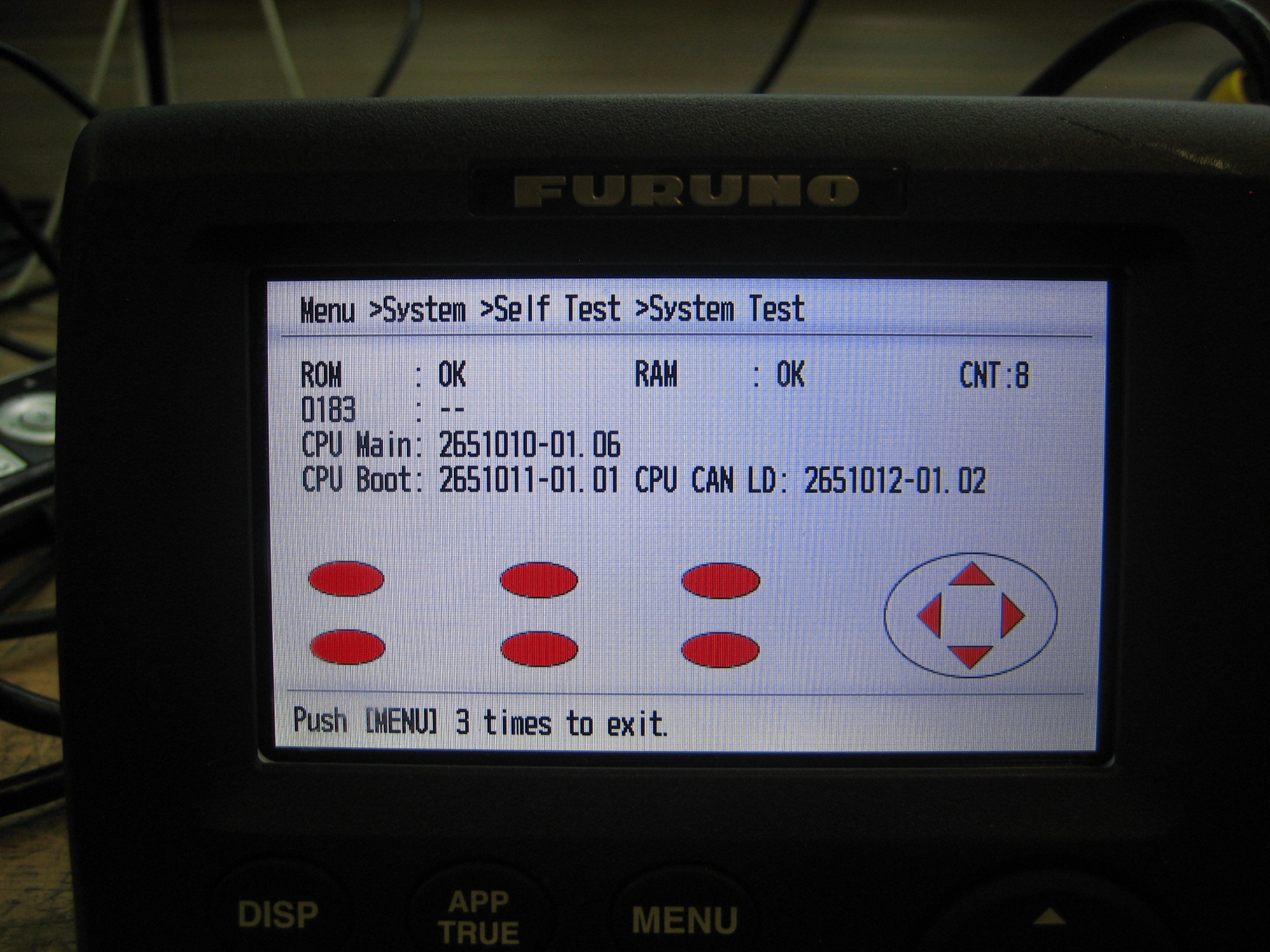 Furuno RD-33 Navigational Data Organizer / Color N2K Data Display ...