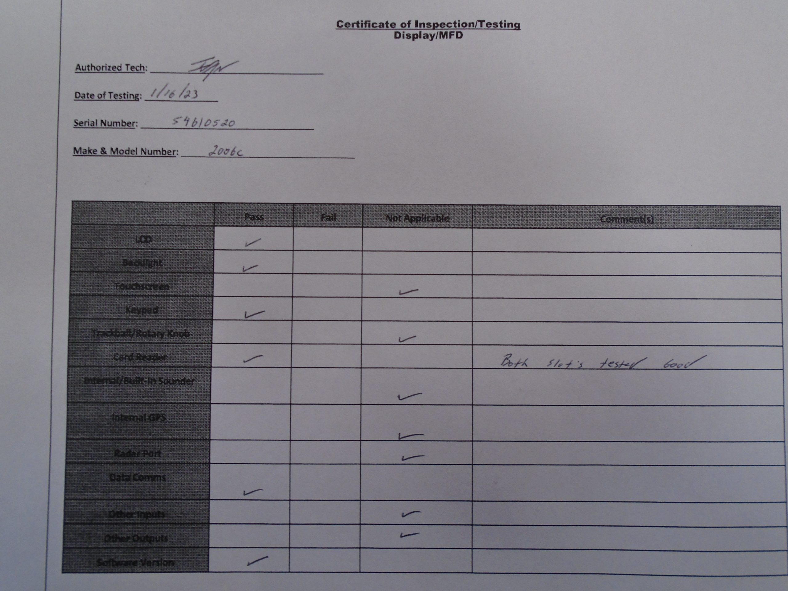 Garmin Gpsmap 2006c Display Good Working Condition 90 Day Warr Max Marine Electronics