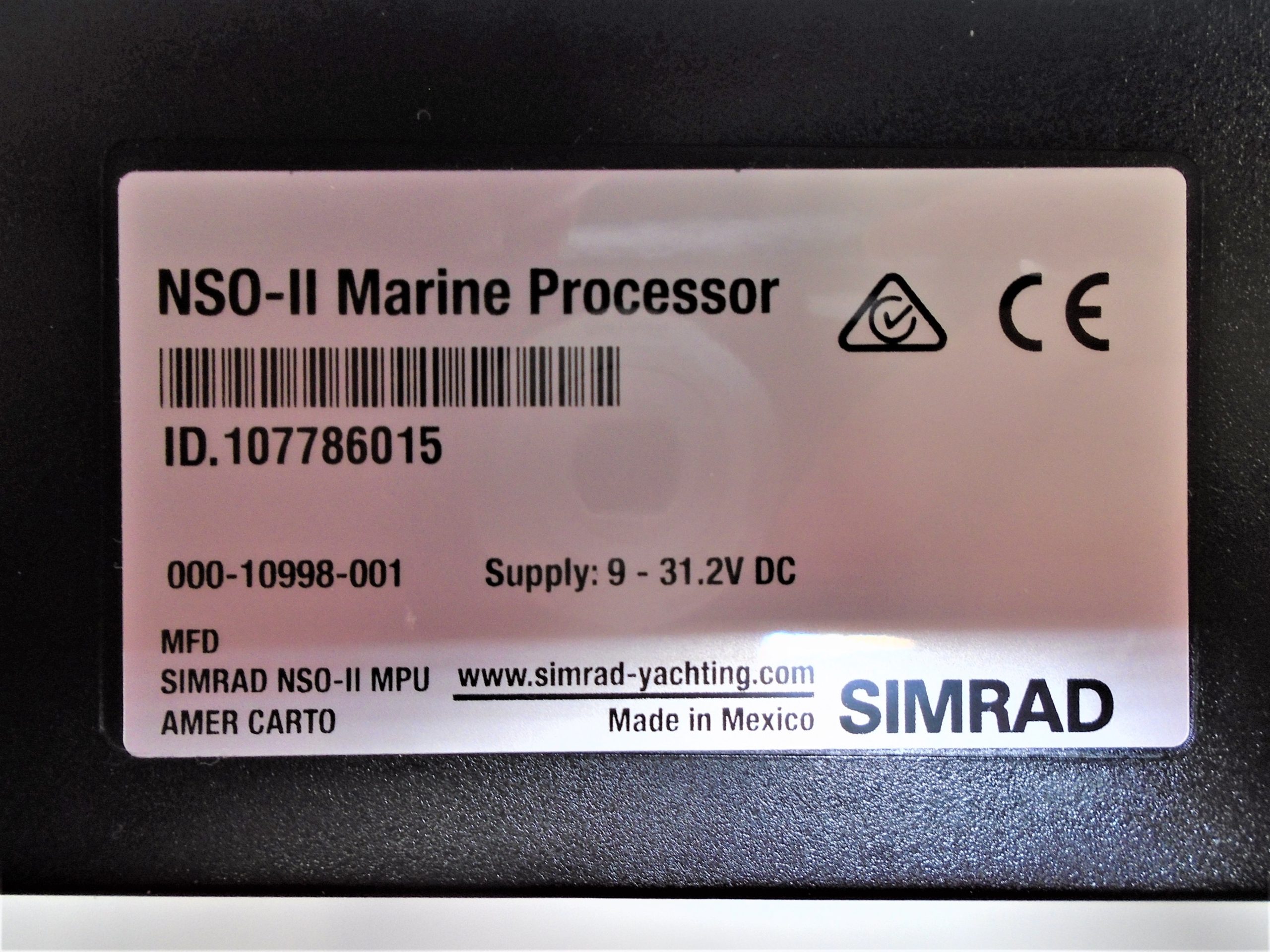 Simrad NSO EVO2 NSO-II Multi-Function Display Processor (TESTED WORKING ...
