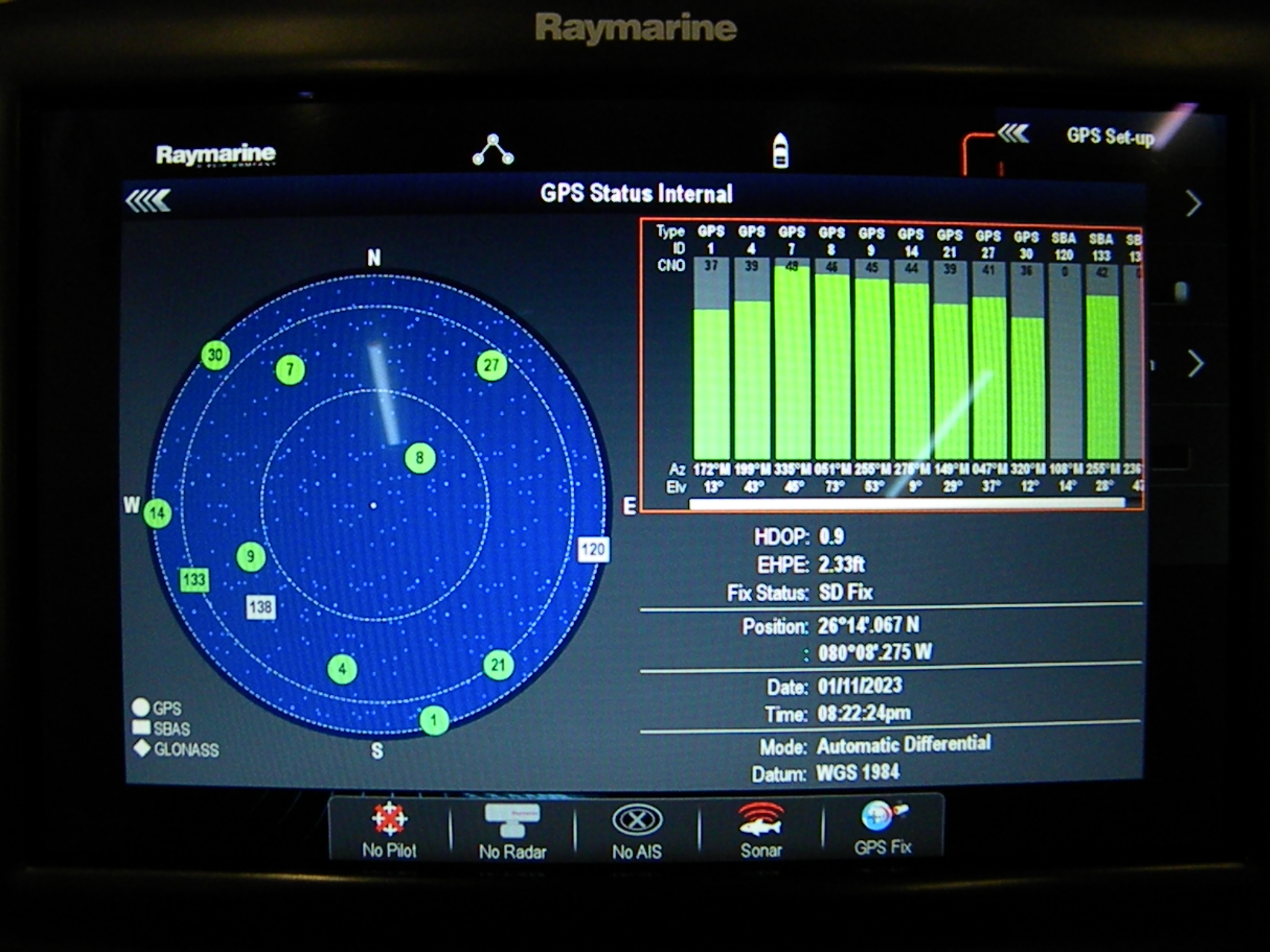 Raymarine c127 Multifunction Display w/Sun Cover - E70014 - 90 Day ...