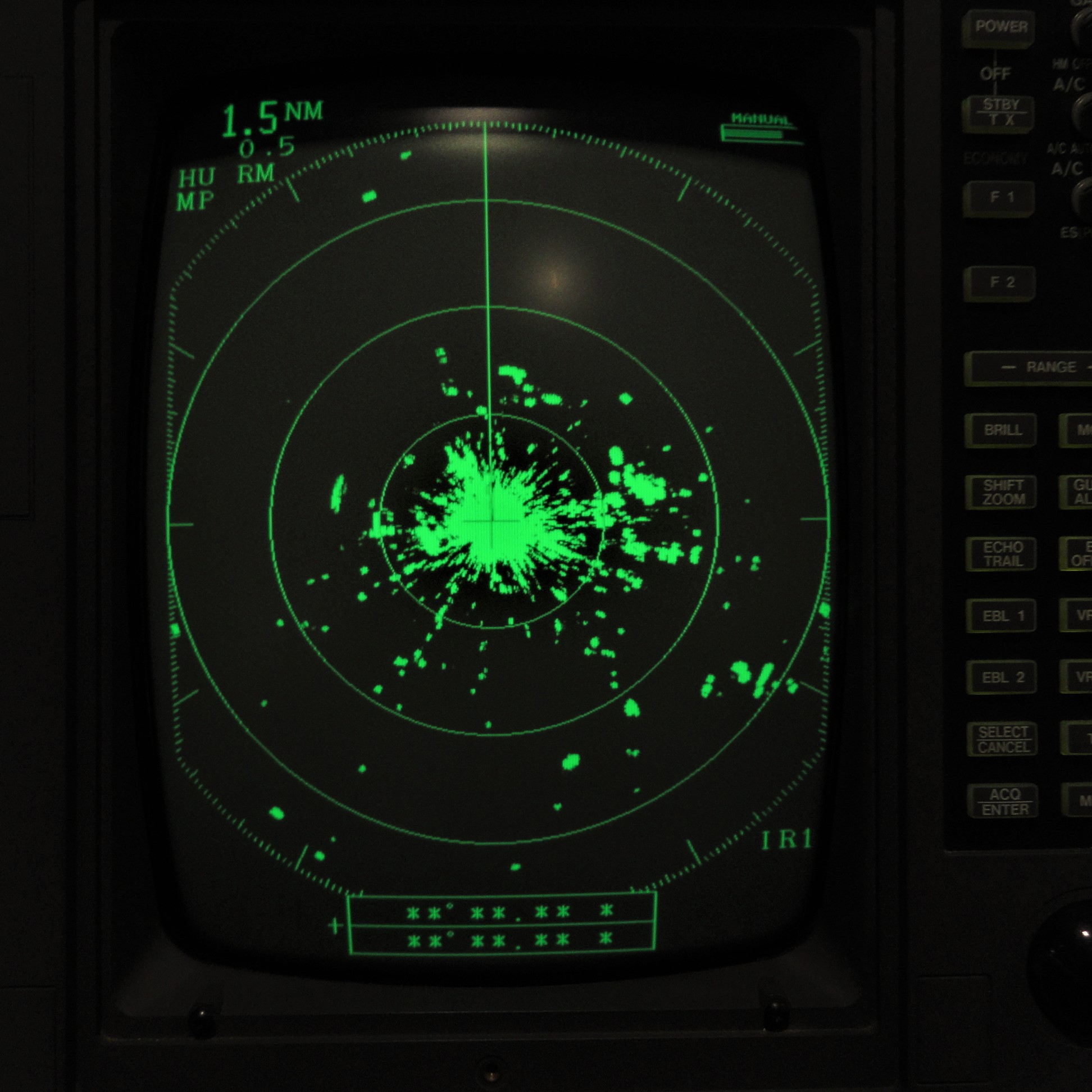 Furuno FR-7112 / RDP-122 12" CRT Radar Display *Tested* - Max Marine ...