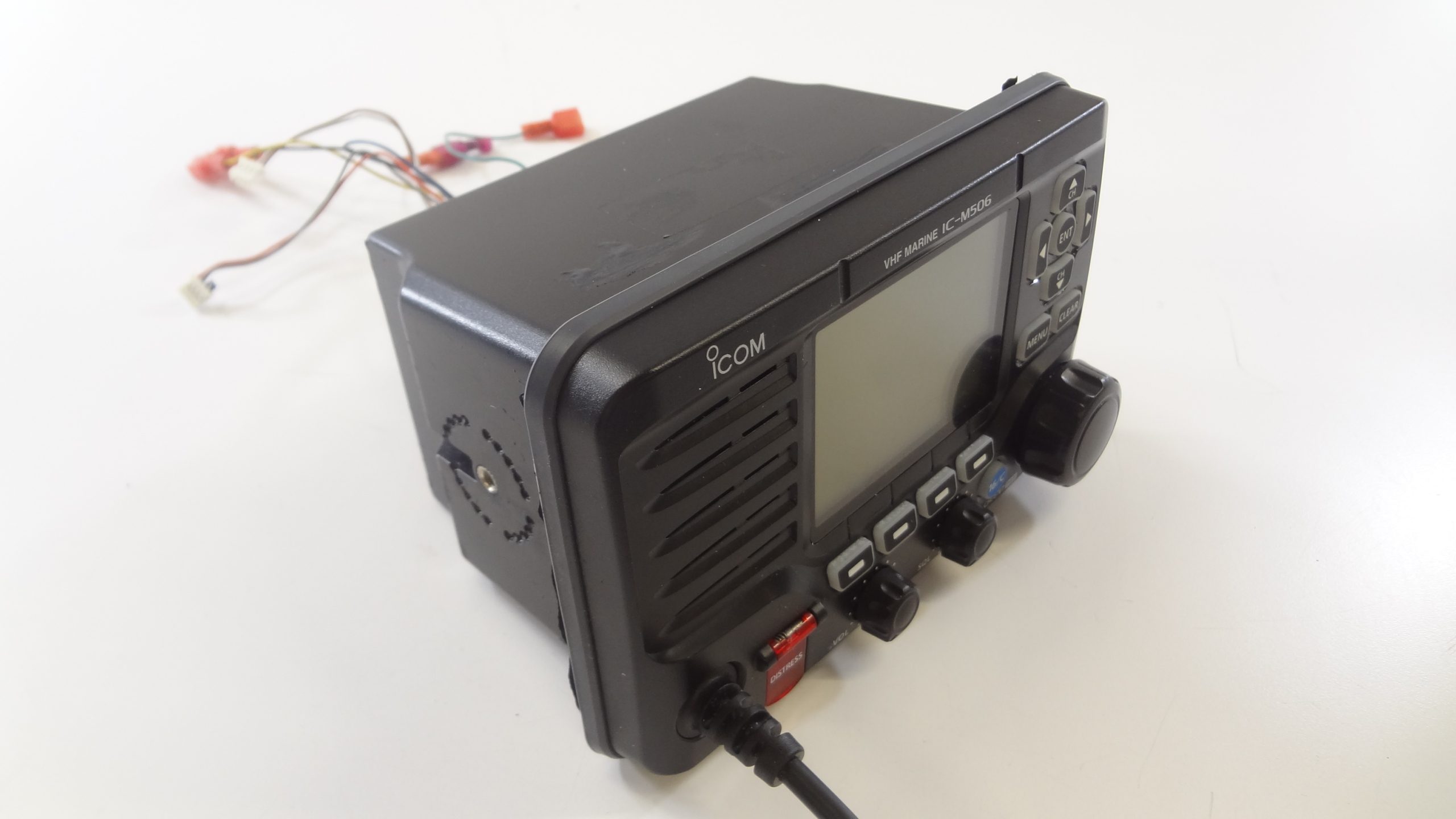 Icom IC-M506 Submersible Marine VHF Radio Transceiver Unit N2K + HM ...