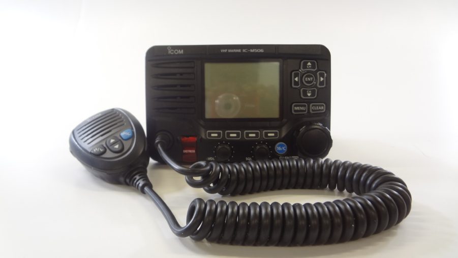 Icom IC-M506 Submersible Marine VHF Radio Transceiver Unit N2K + HM ...