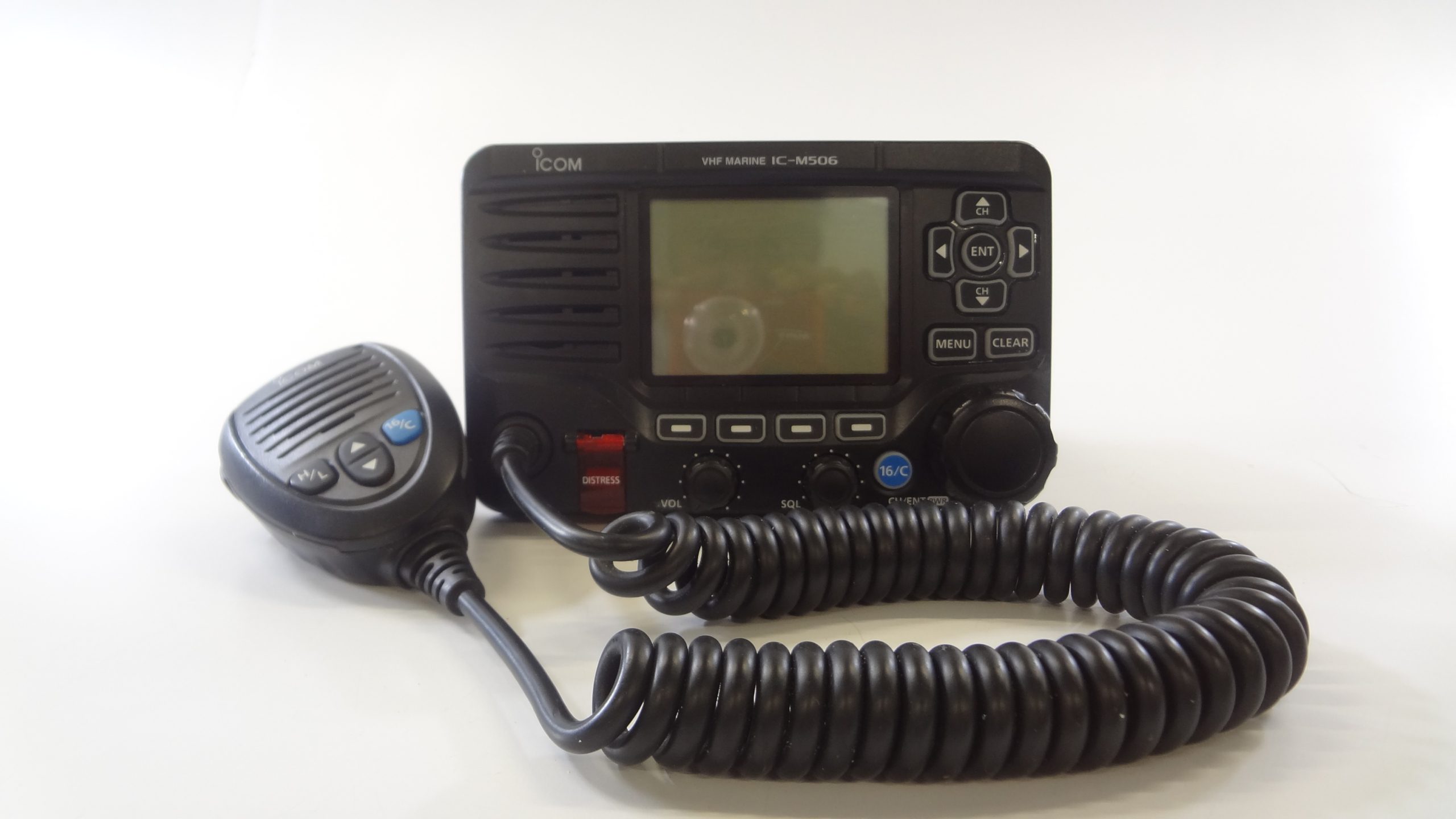 Icom IC-M506 Submersible Marine VHF Radio Transceiver Unit N2K + HM ...