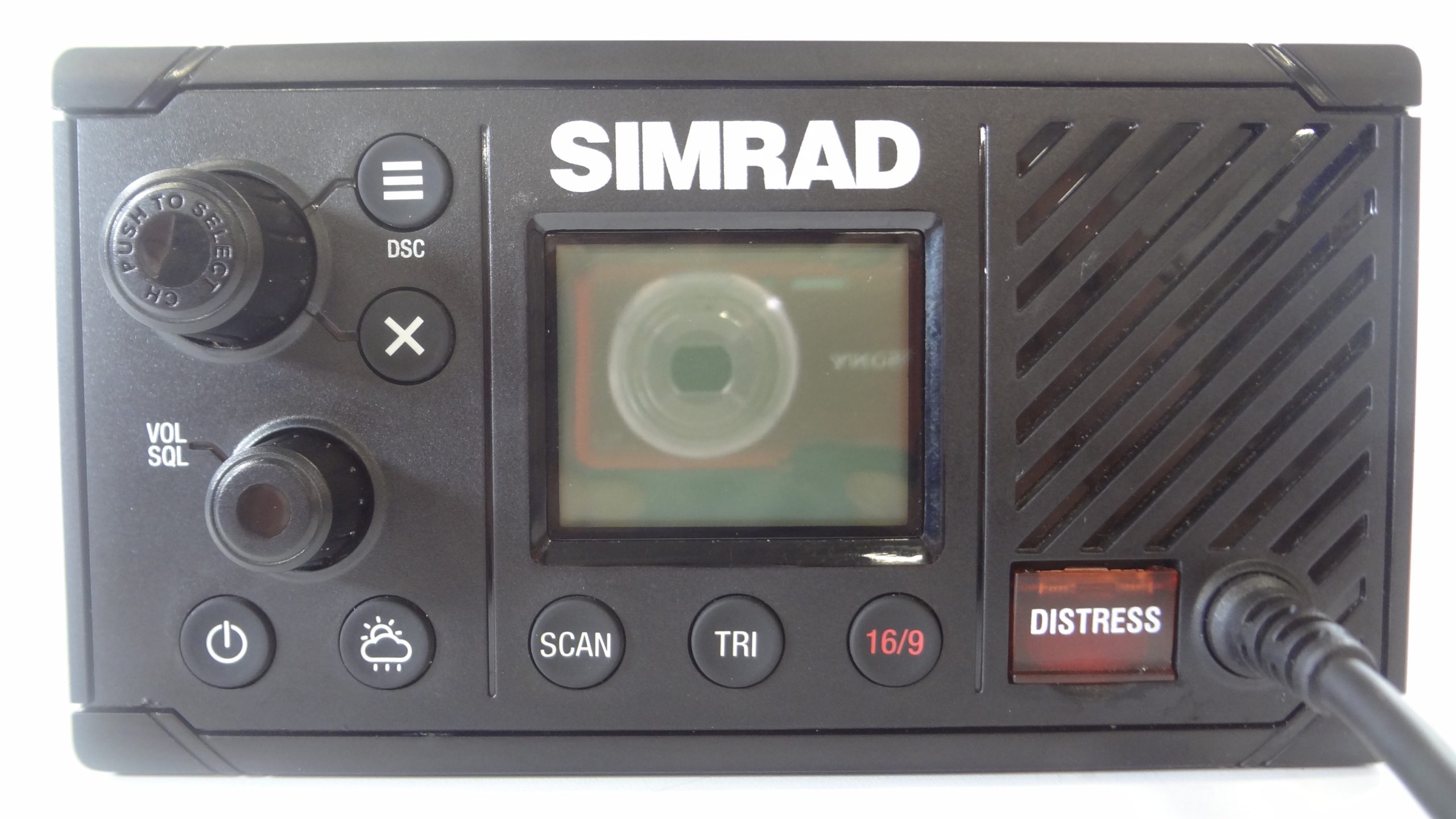 Simrad RS20S Submersible Marine VHF Radio Transceiver Unit w/ Mic and ...