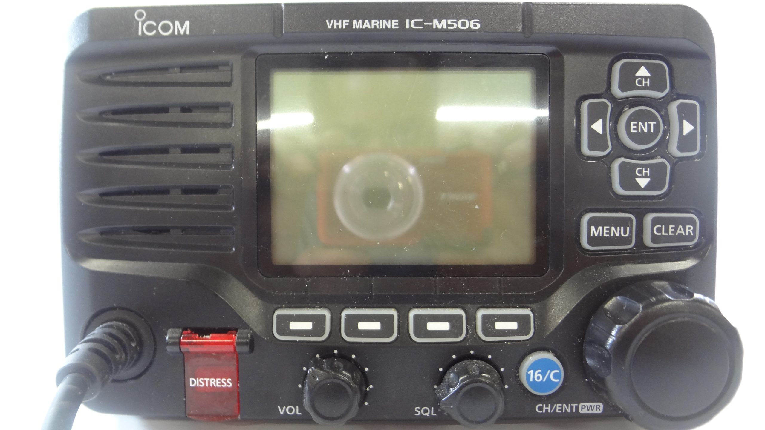 Icom IC-M506 Submersible Marine VHF Radio Transceiver Unit N2K + HM ...