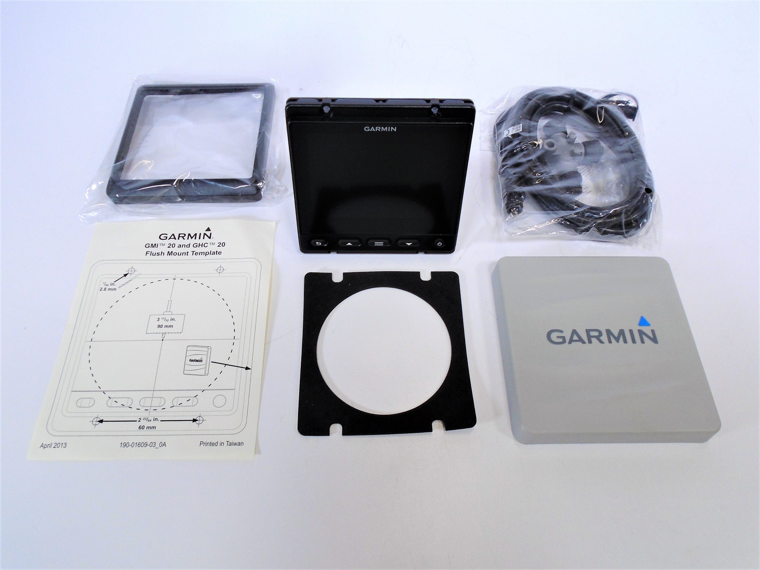 Garmin GMI20 Color Marine NMEA2k Instrument + Suncover - Tested 90 Day ...