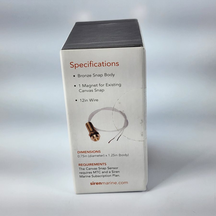 Siren Marine Canvas Snap Sensor SM-ACC-SNAP - New Old Stock - Free ...