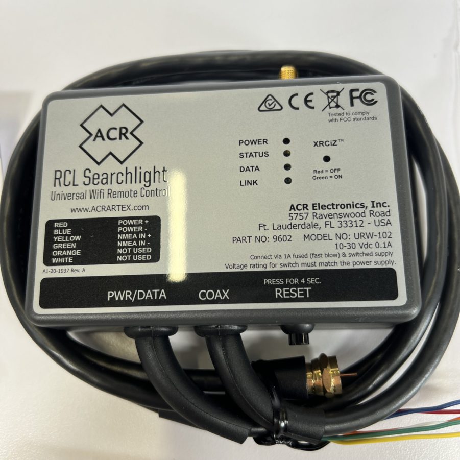 ACR RCL-100 / 100D LED Spotlight WiFi Remote Control Module *NEW OLD STOCK* - Max Marine Electronics