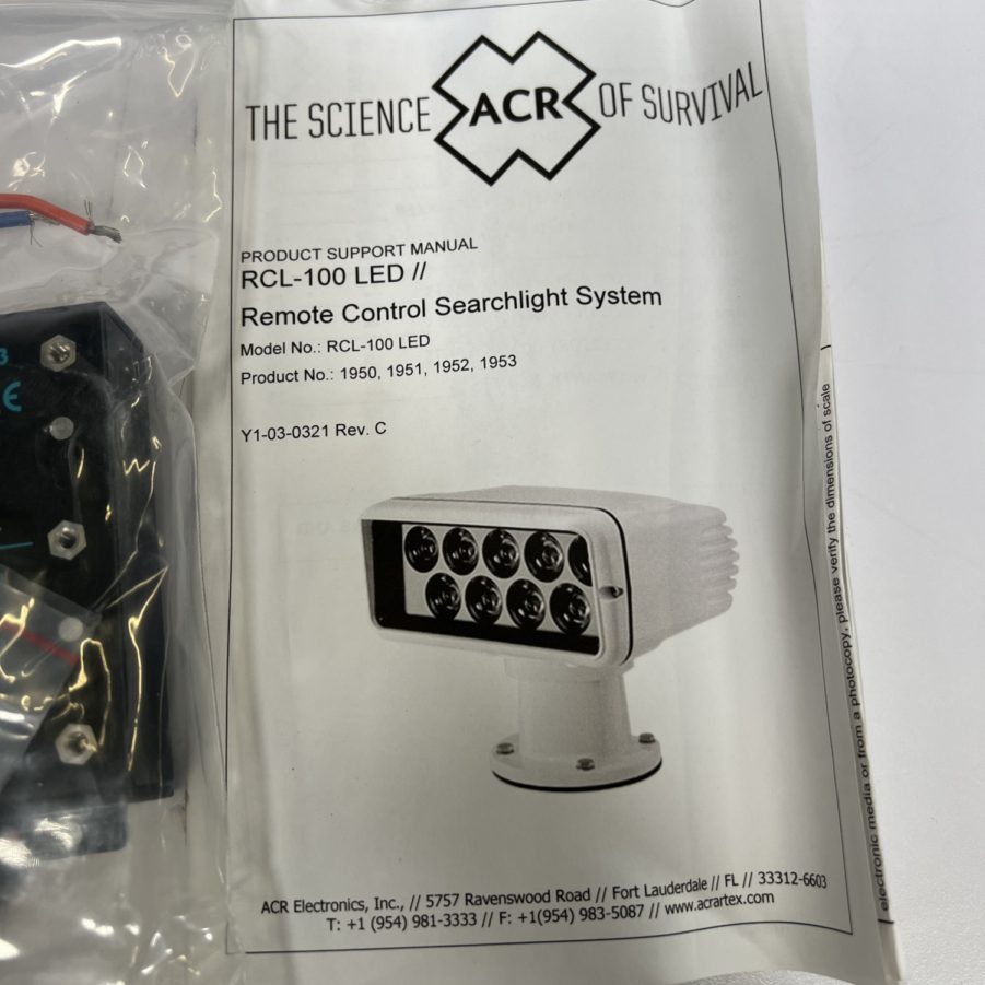 ACR RCL-100 LED Spotlight Controller w/ Wired Point Pad *NEW OLD ...