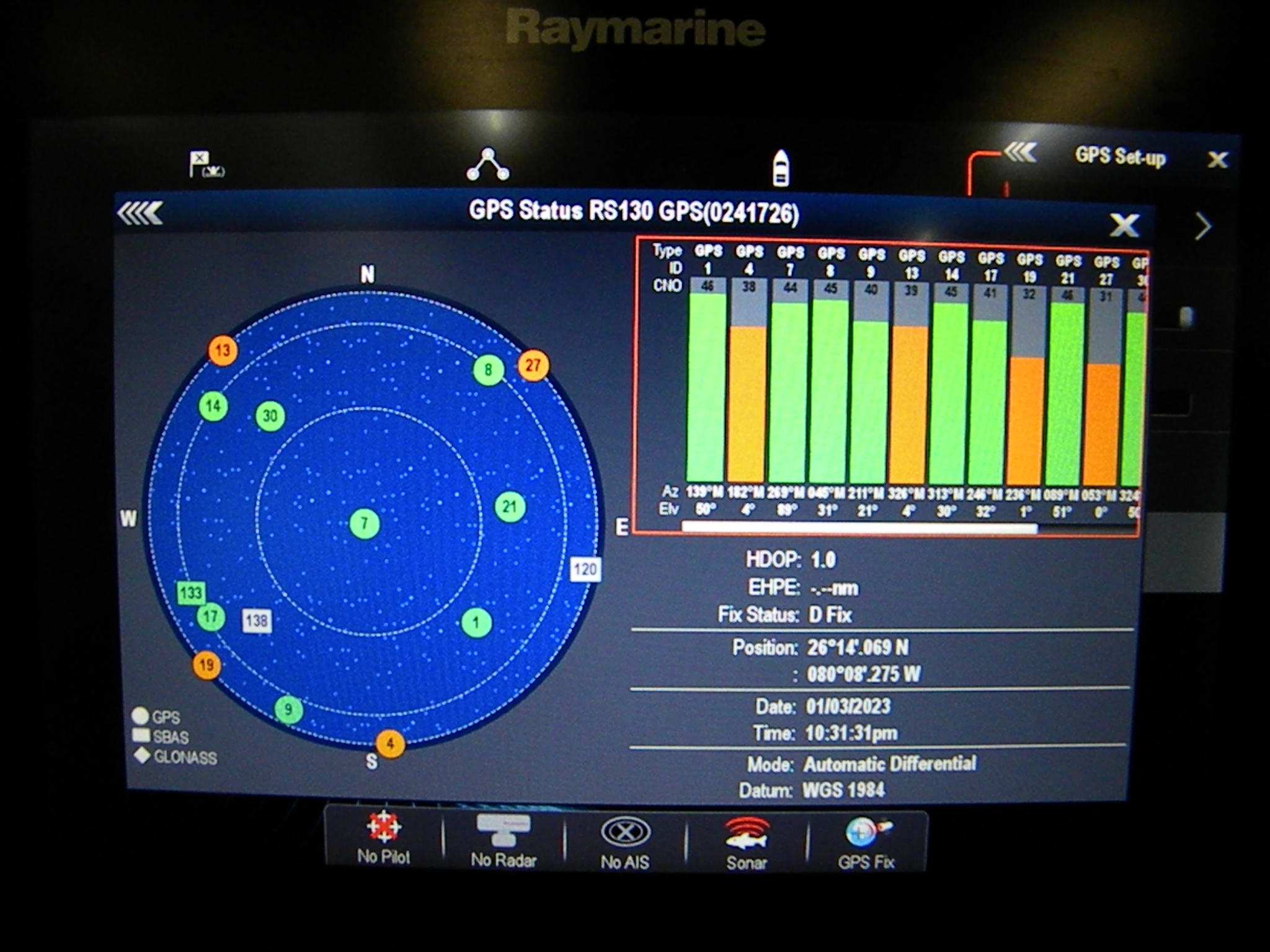 Raymarine gS125 12.1'' Glass Bridge Touchscreen Display -E70125- 90 Day ...
