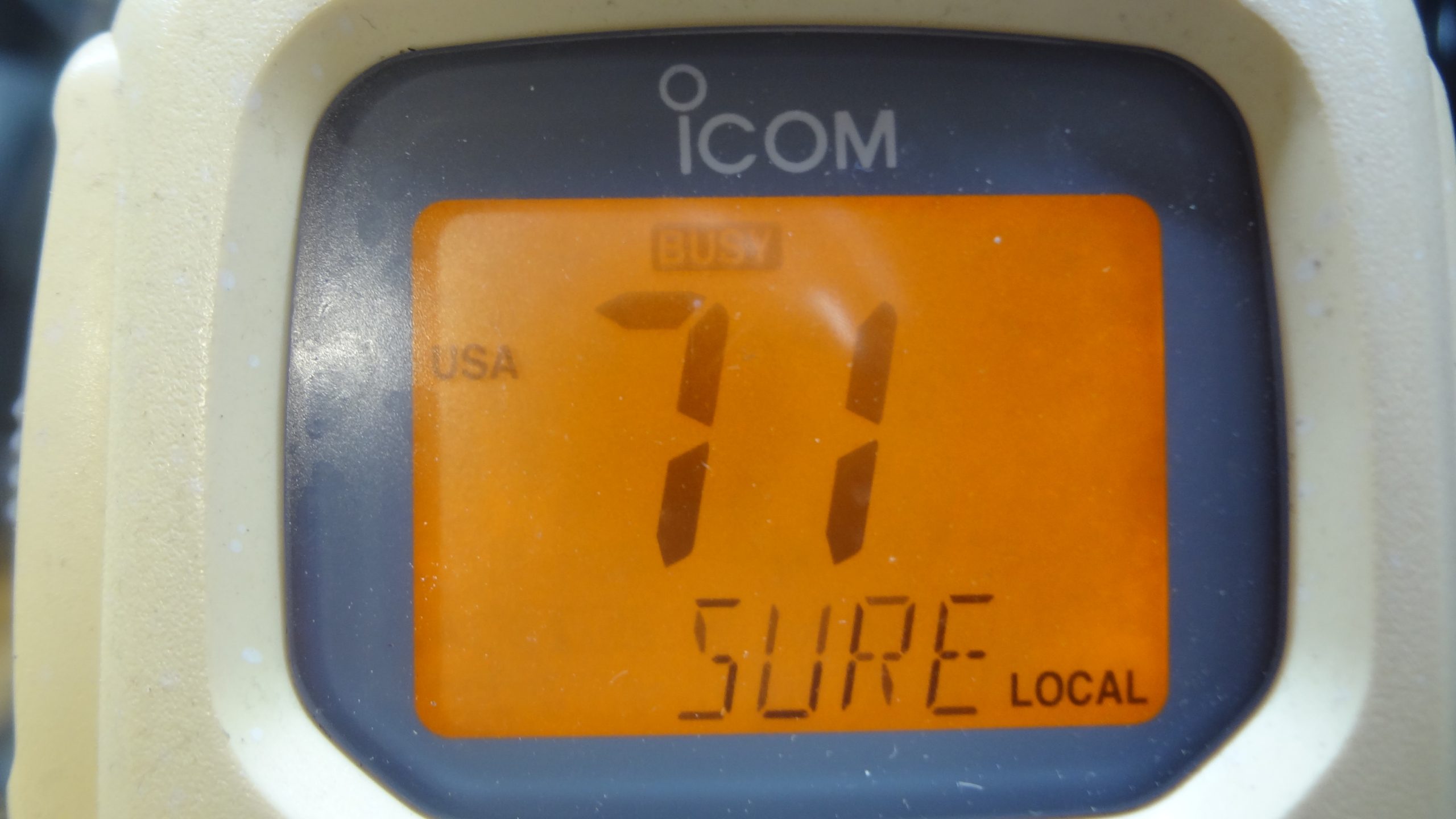 ICOM HM-127W Command Mic for Icom IC-M502 504 602 402 422 - TESTED ...