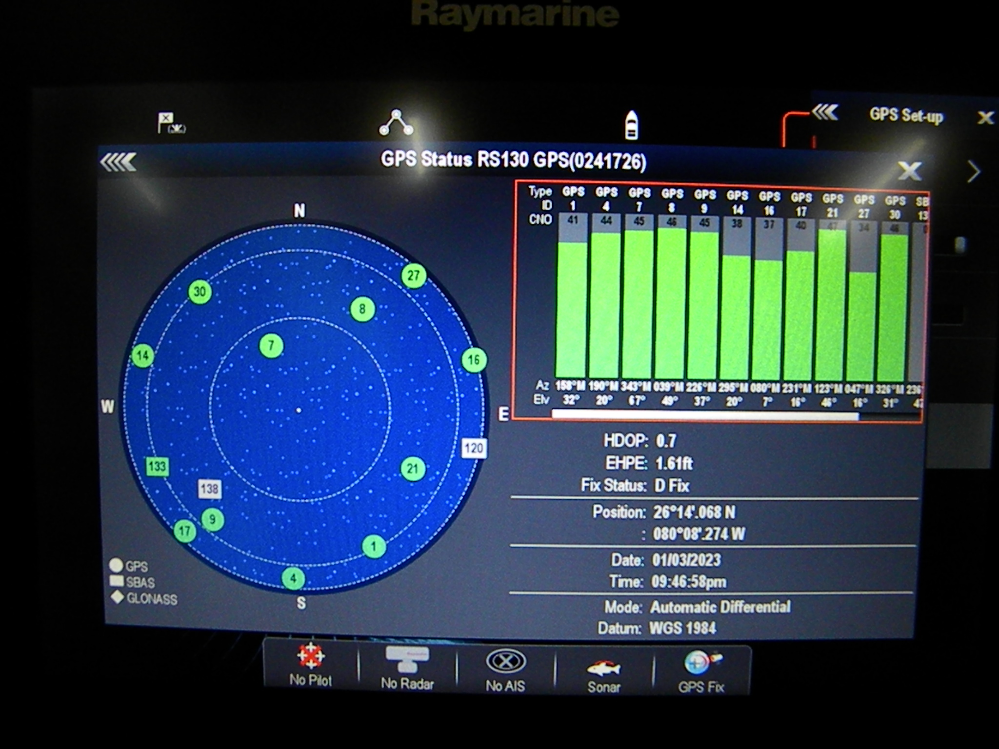 Raymarine gS125 12.1'' Glass Bridge Touchscreen Display -E70125- 90 Day ...