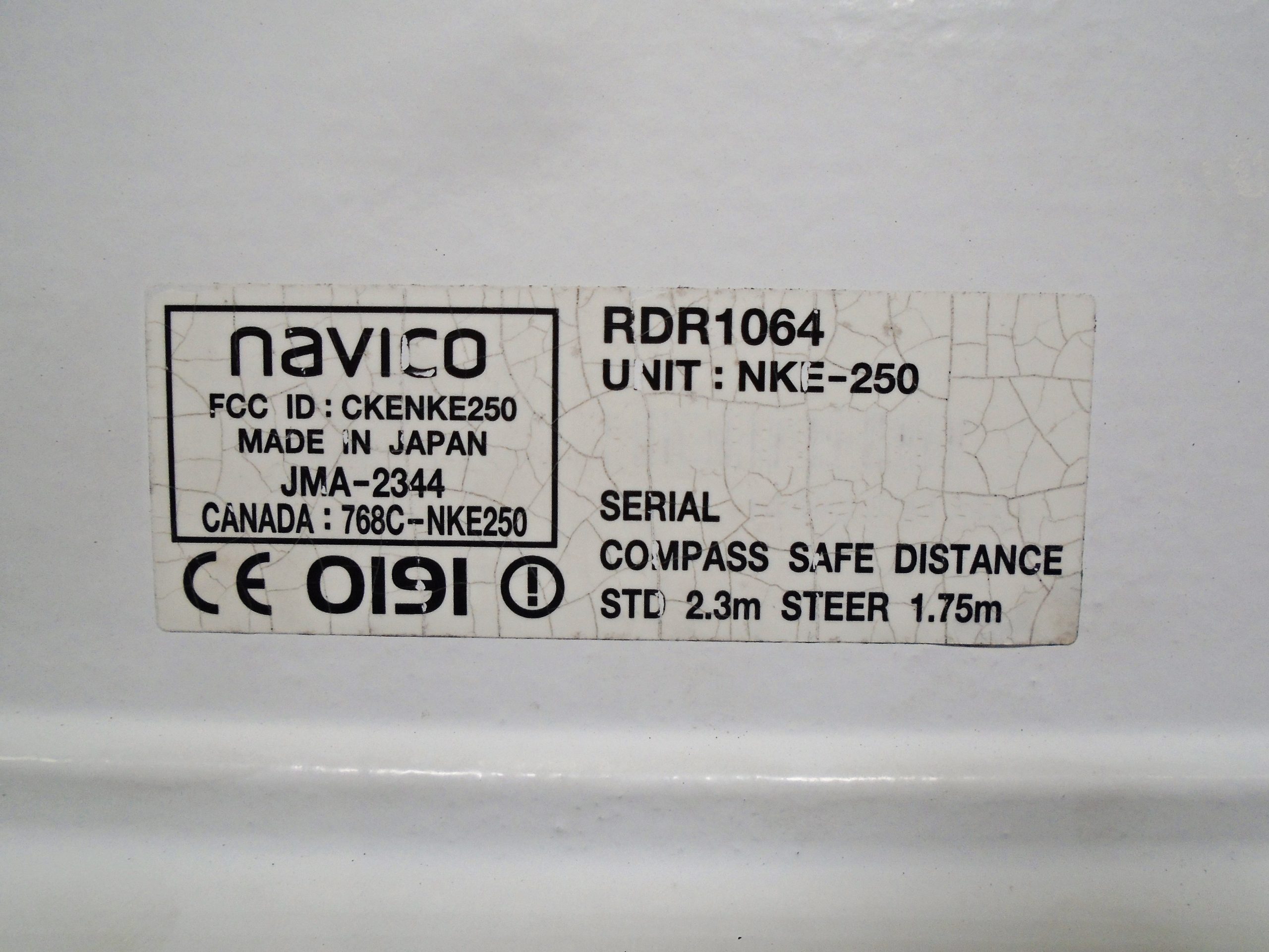 Simrad/Lowrance/Navico 6kw TX06S-1 4' HD Digital Radar NSE NSS NSO Evo1 ...