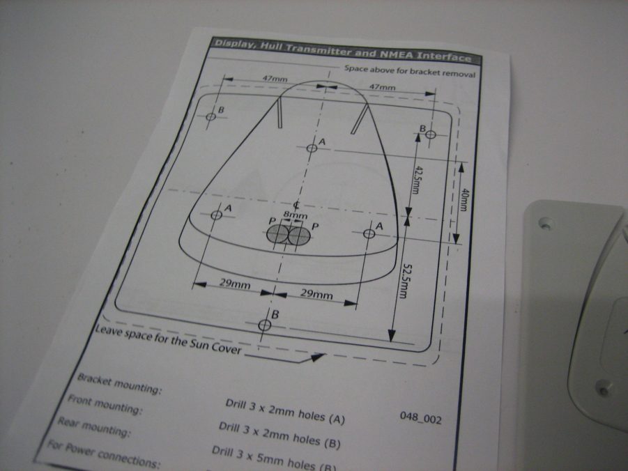 Raymarine Tacktick Micronet TA115 Cradle & Dovetail Bracket Kit - White ...