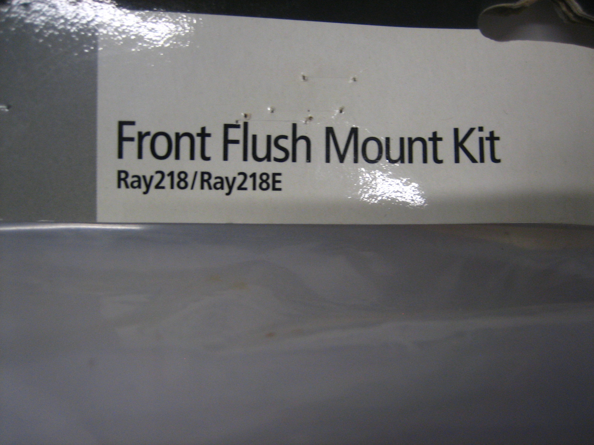 Raymarine A46060 Front Flush Mount Kit for RAY218 218e VHF Radio - *NEW ...