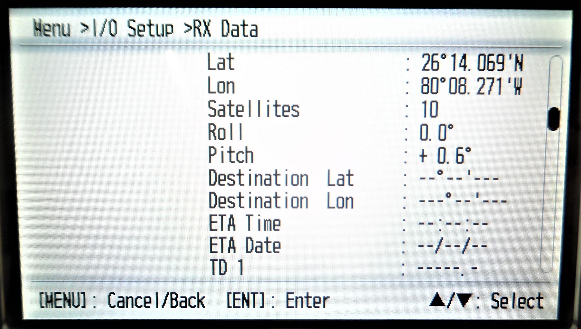 Furuno RD-33 Navigational Data Organizer - Color N2K Data Display ...