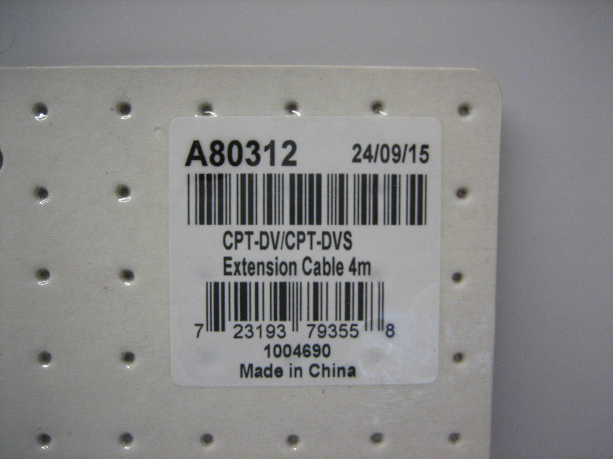 Raymarine A80312 CPT-DV CPT-DVS Transducer Extension Cable - 4m - *NEW ...