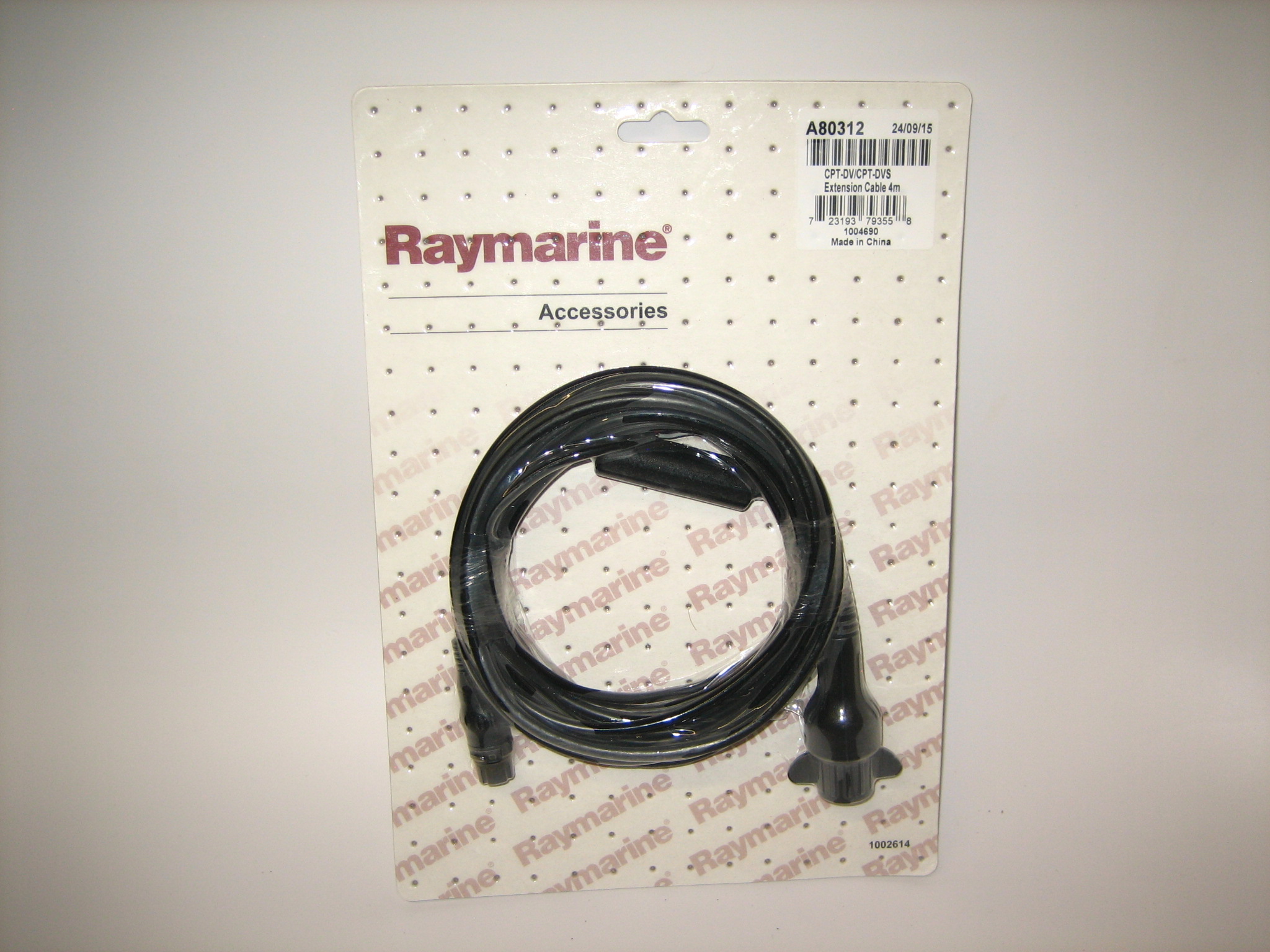 Raymarine A80312 CPT-DV CPT-DVS Transducer Extension Cable - 4m - *NEW ...