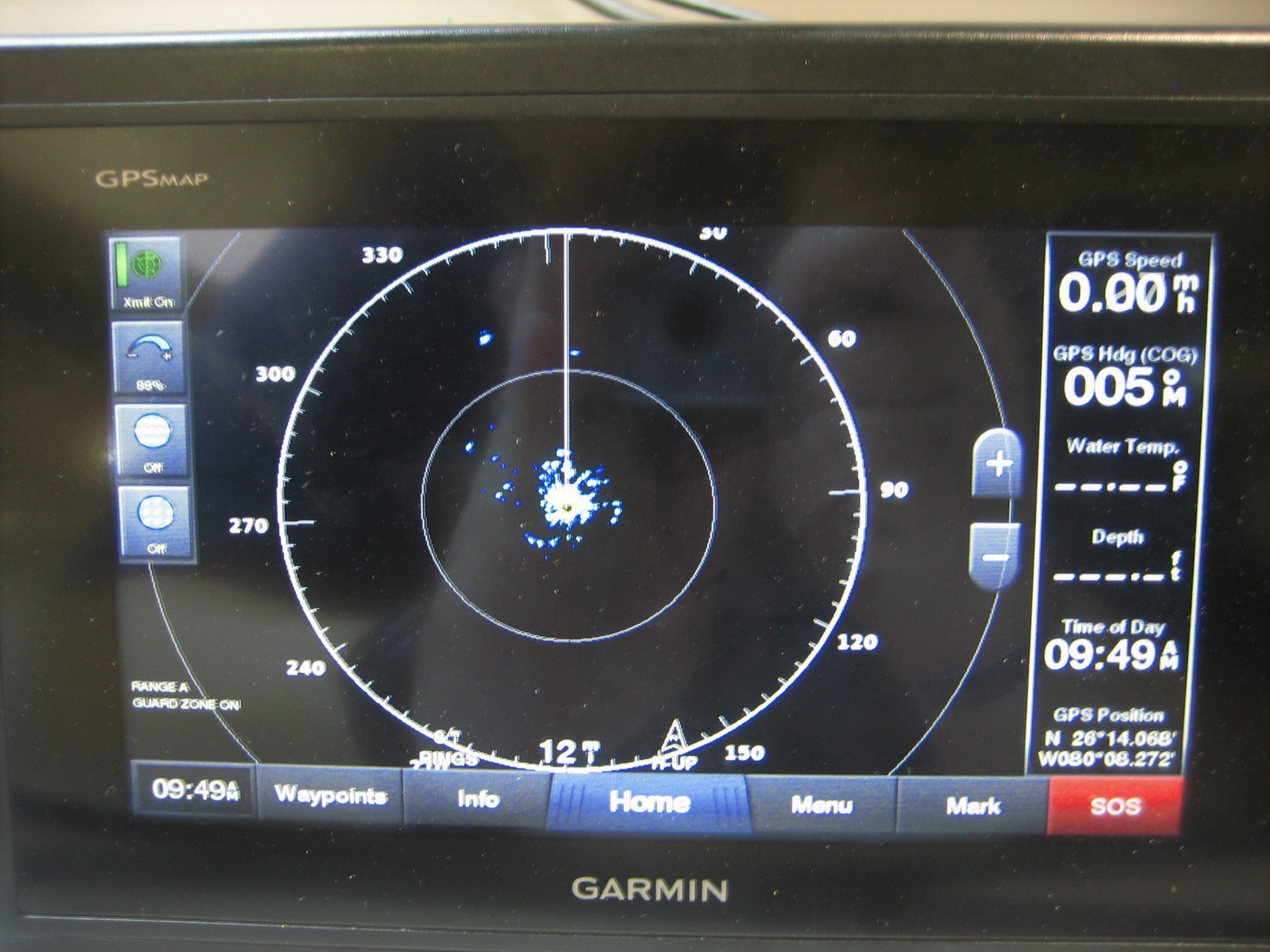 Garmin-4KW-Radar Add-On GMR404 xHD Pedestal W/4' Antenna-Working - Max ...