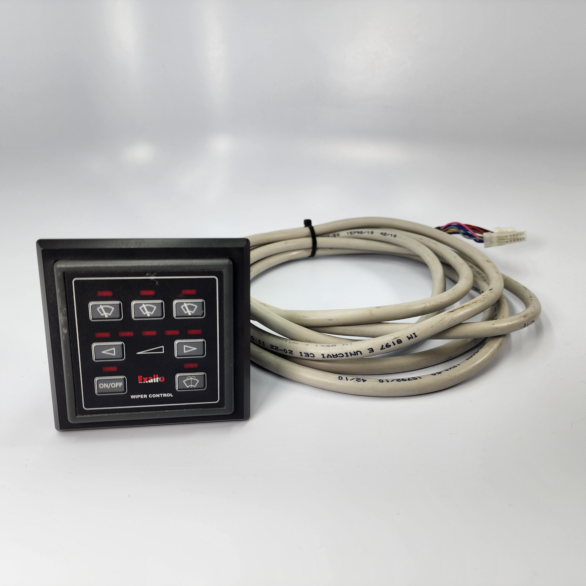 Exalto Wiper Control Type CT3EX 3-Wiper Control Panel 12/24V Dashboard ...