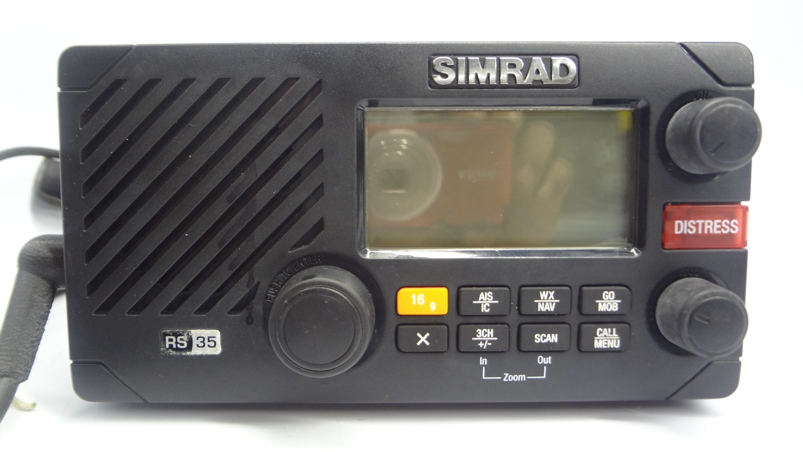 Simrad RS35 AIS Submersible Marine VHF Radio Transceiver Unit w ...