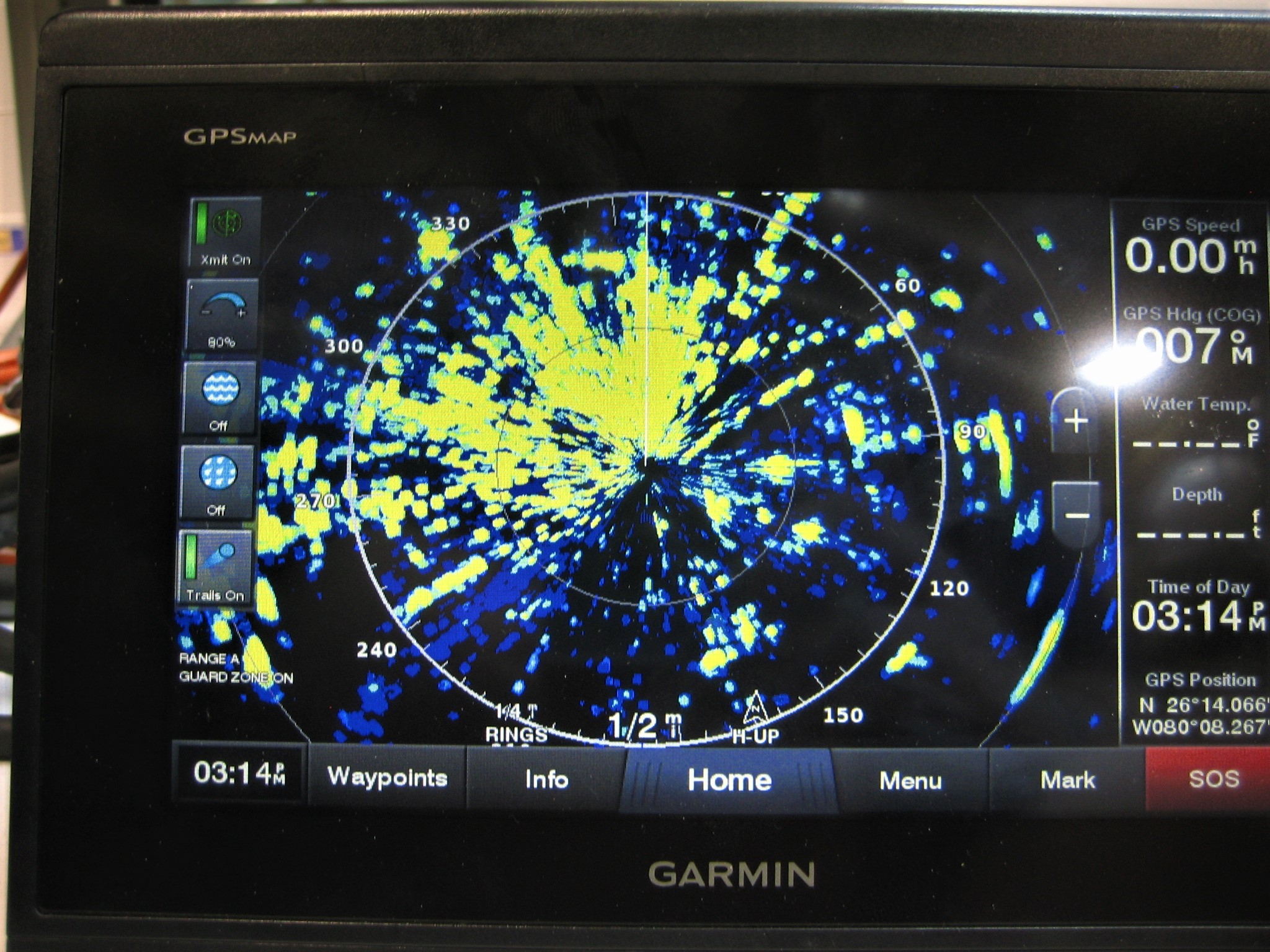 Garmin-6KW-Radar Add-On GMR624 xHD2 Pedestal W/4' Antenna-Working - Max ...