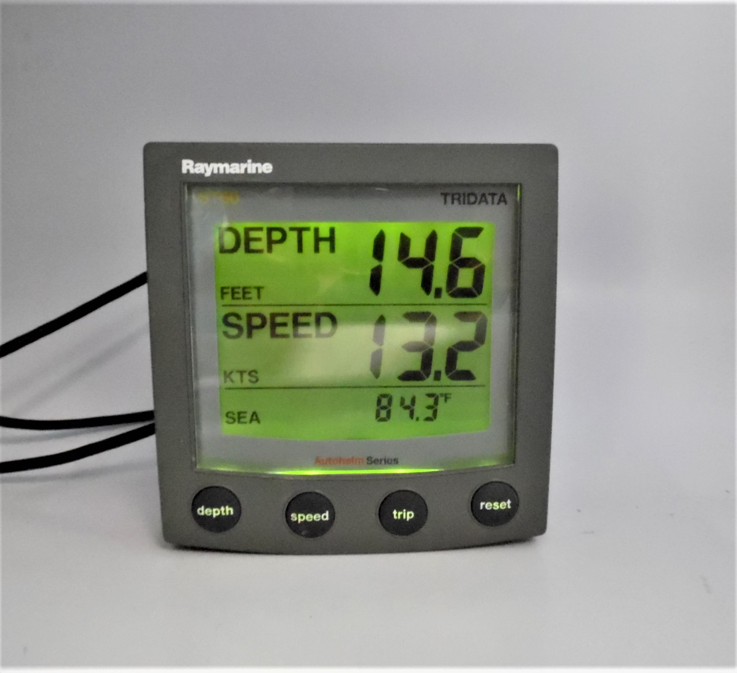 Raymarine ST60 TriData Instrument Display + Sun Cover - A22004 - Great ...