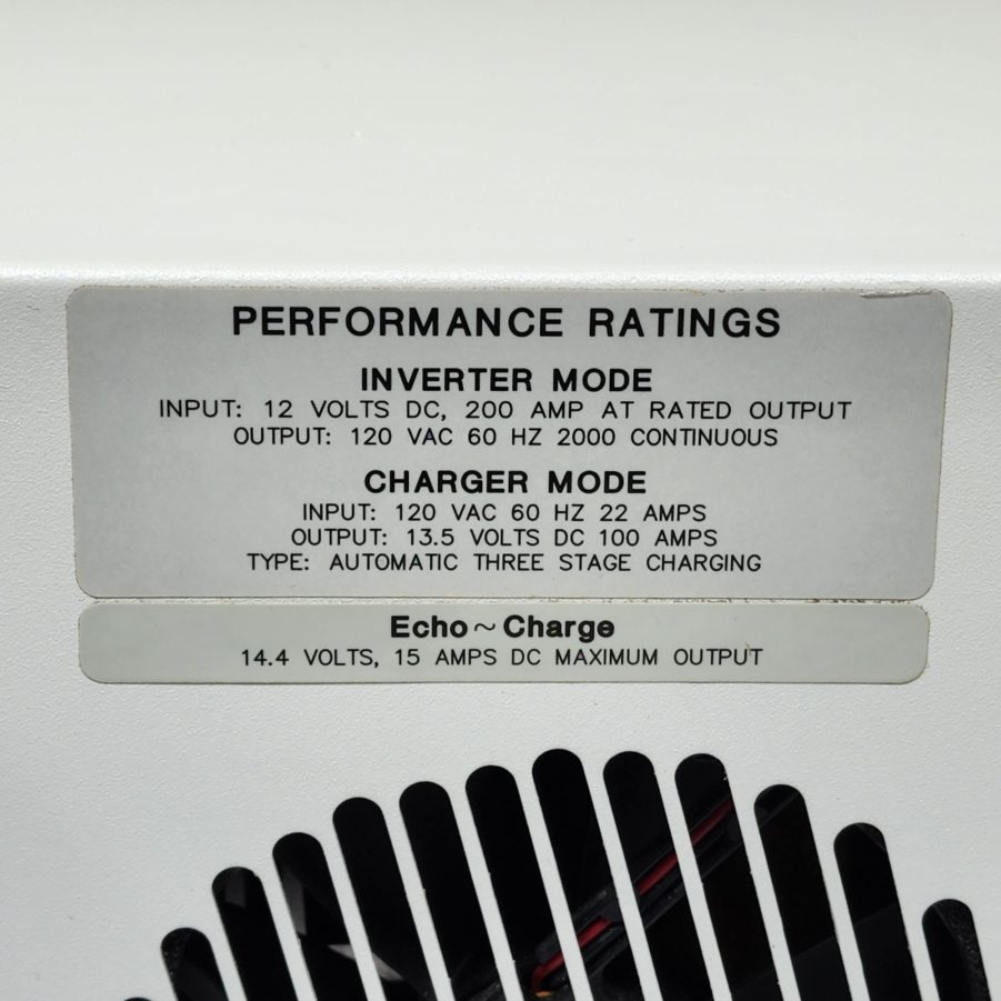 Xantrex Freedom Marine 20 - Off Grid Inverter 2000W 12V -PN:81-2011-12 ...