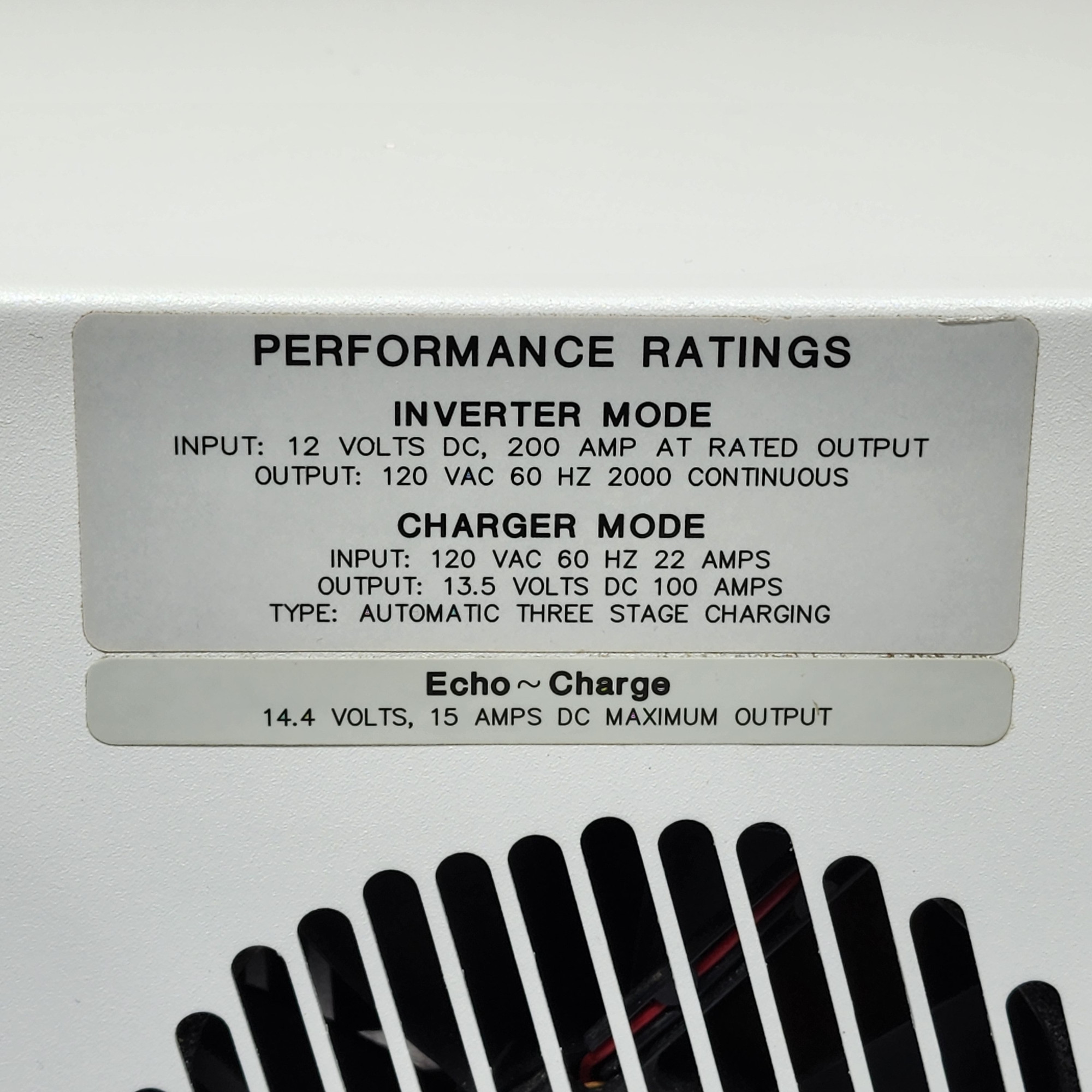 Xantrex Freedom Marine 20 - Off Grid Inverter 2000W 12V -PN:81-2011-12 ...