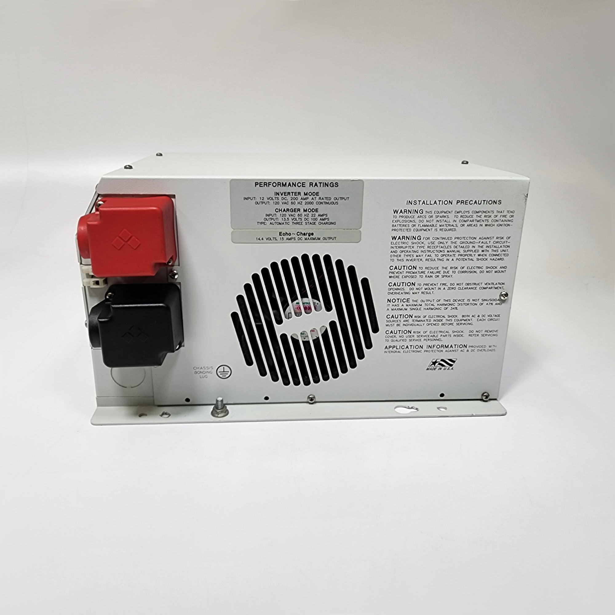 Xantrex Freedom Marine 20 - Off Grid Inverter 2000W 12V -PN:81-2011-12 ...