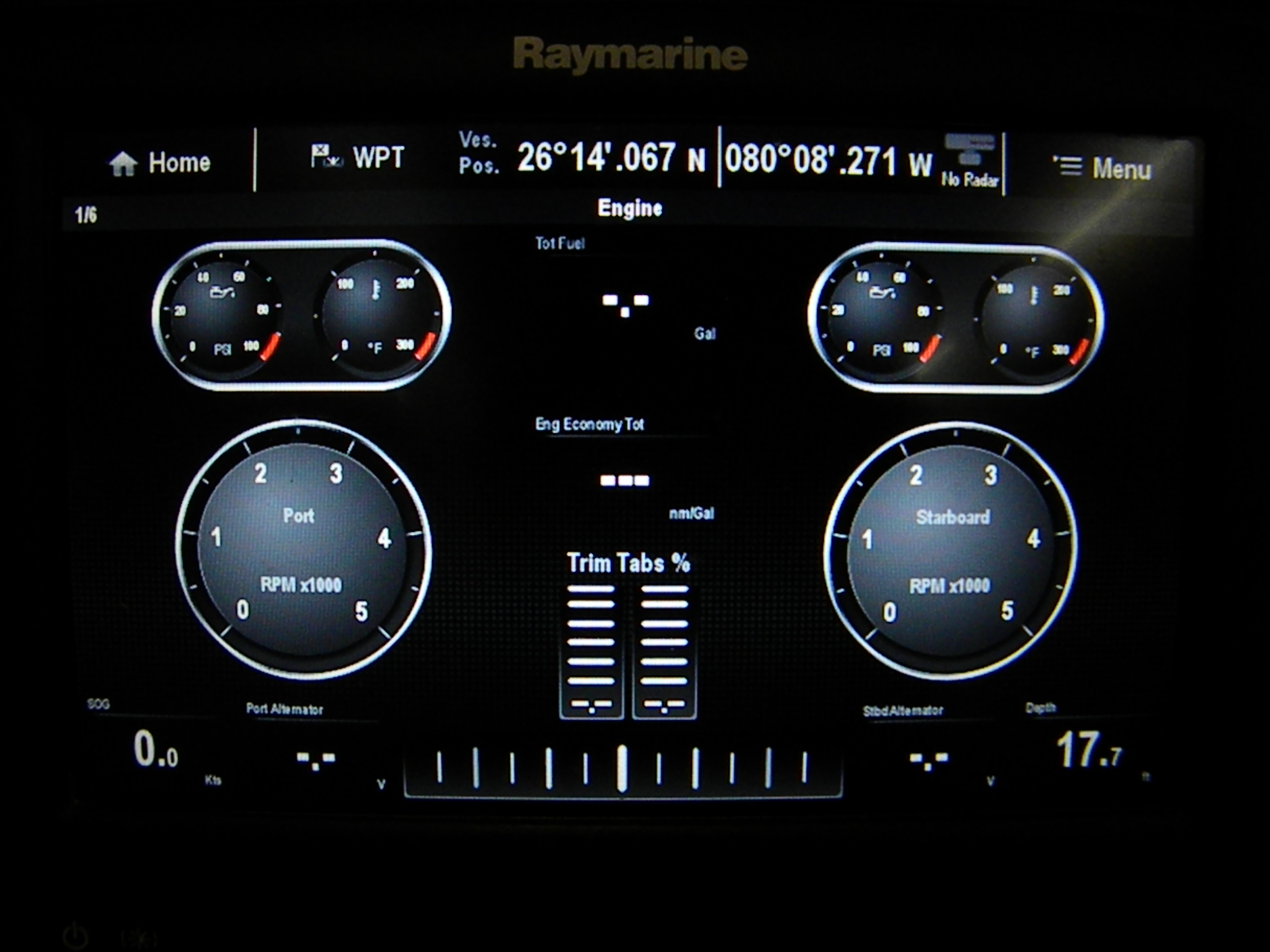 Raymarine a98 Touchscreen MFD Display TESTED & UPDATED E70234 - 90 Day ...