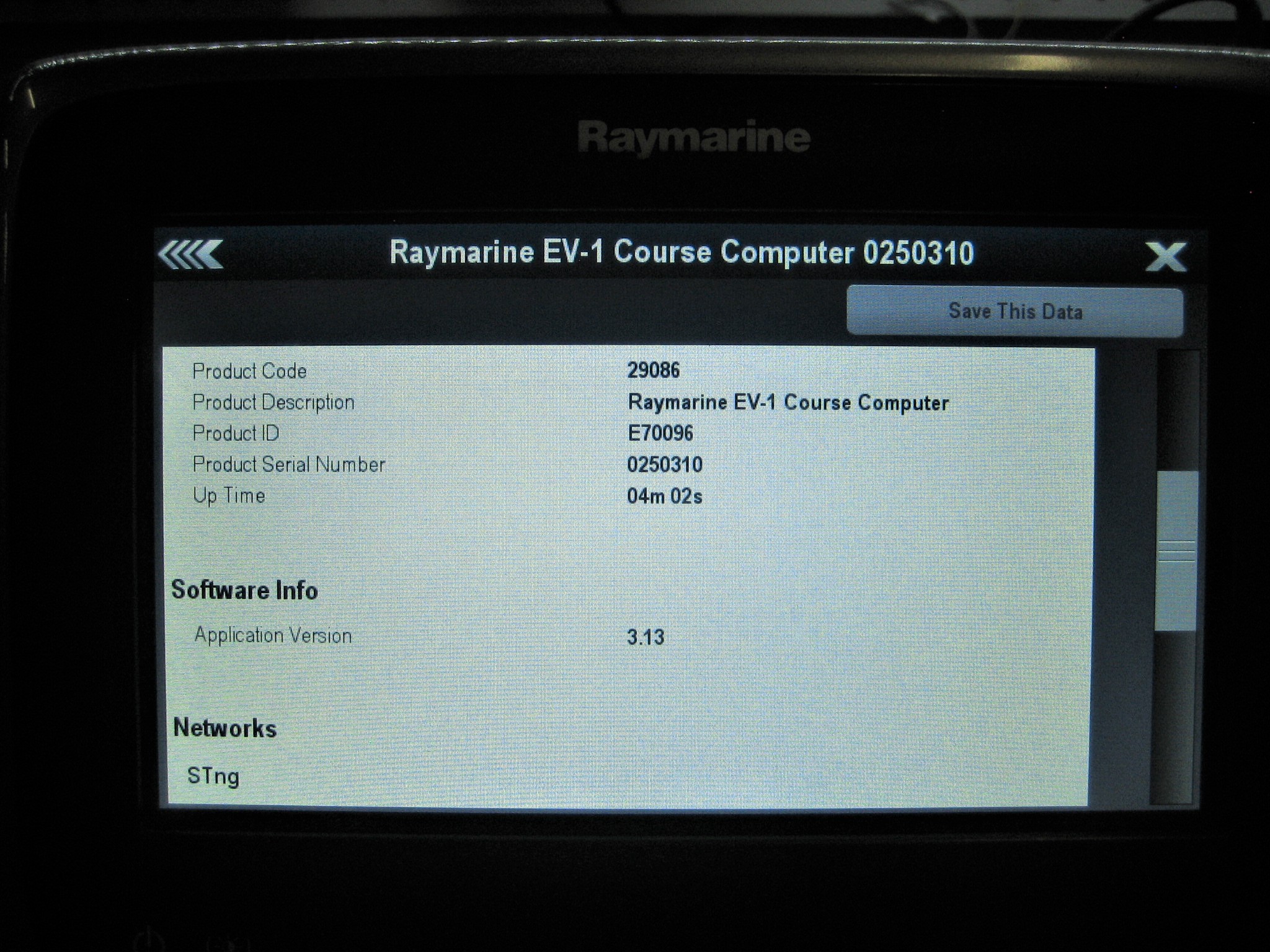 Raymarine Evolution Autopilot Heading Sensor EV-1/E70096 - Max Marine ...