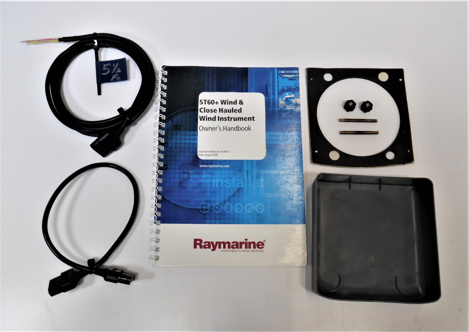 Raymarine ST60+ Wind Instrument Display Head w/Accs ~ A22012-P ~ Great ...