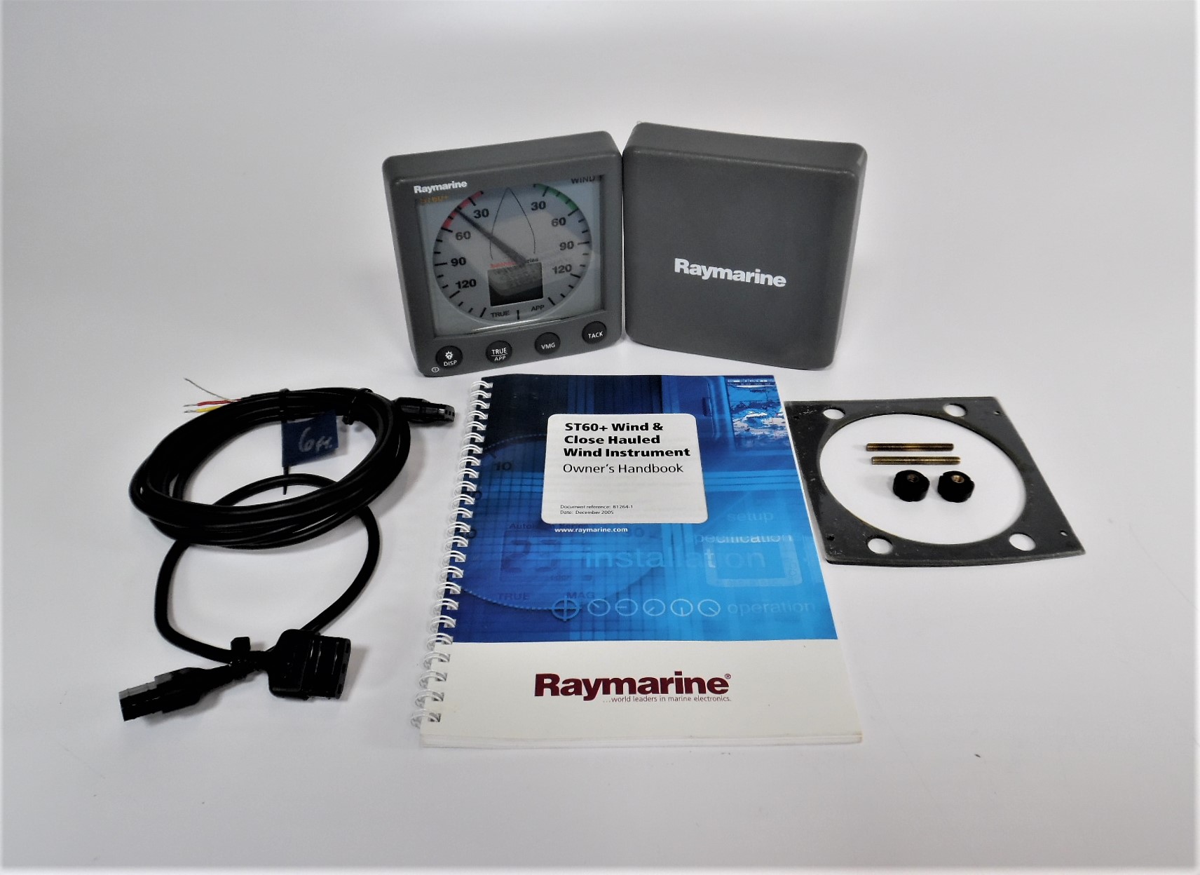 Raymarine ST60+ Wind Instrument Display Head w/Accs ~ A22012-P ~ 90 Day ...