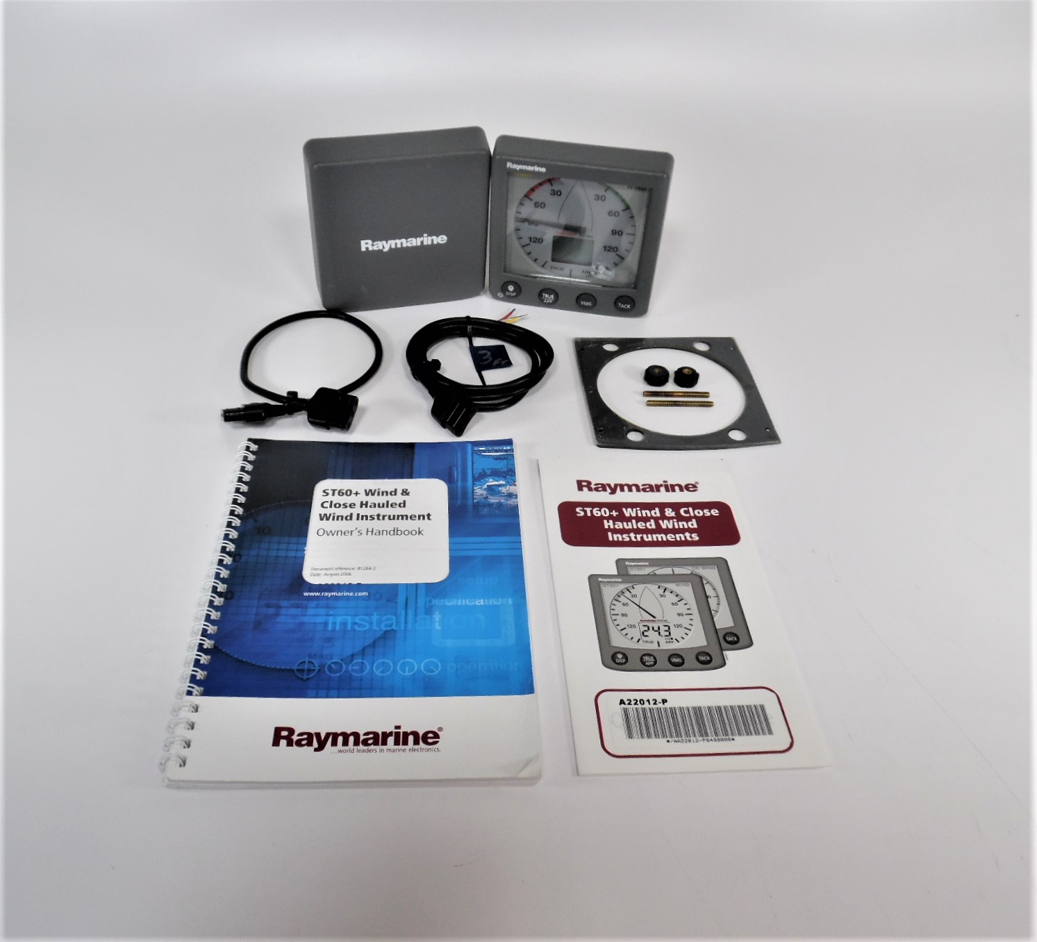 Raymarine ST60+ Wind Instrument Display Head w/ Accessories ~ A22012-P ...