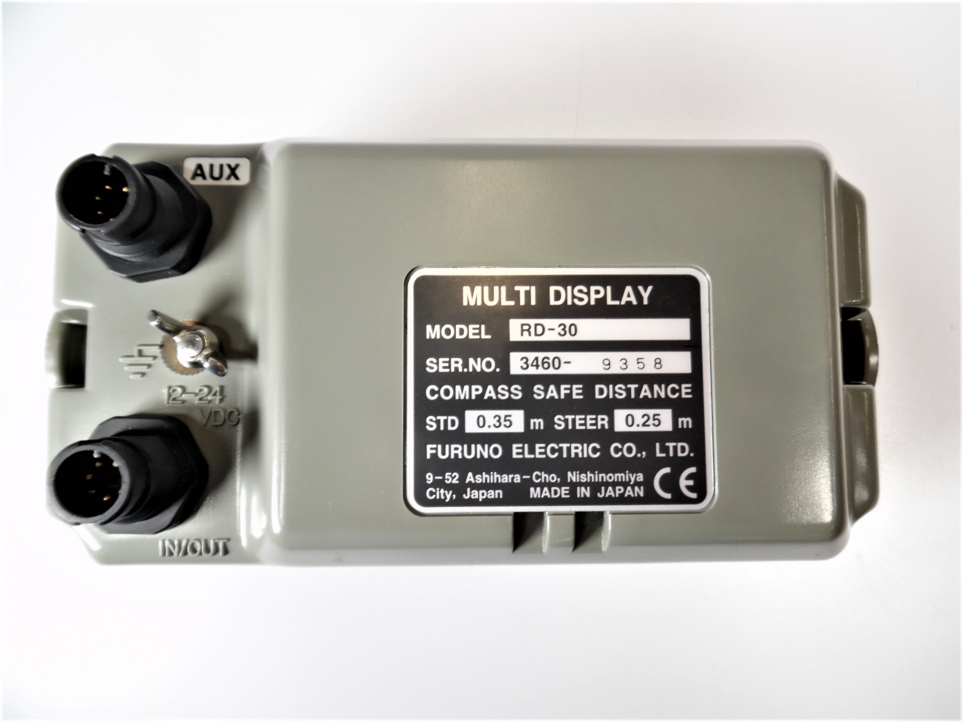 Furuno RD-30 Remote Display Navigational Data Organizer **Tested* - Max ...