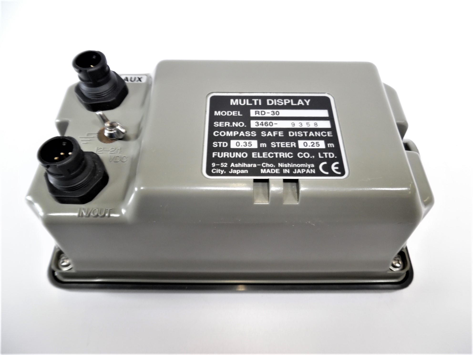 Furuno RD-30 Remote Display Navigational Data Organizer **Tested* - Max ...