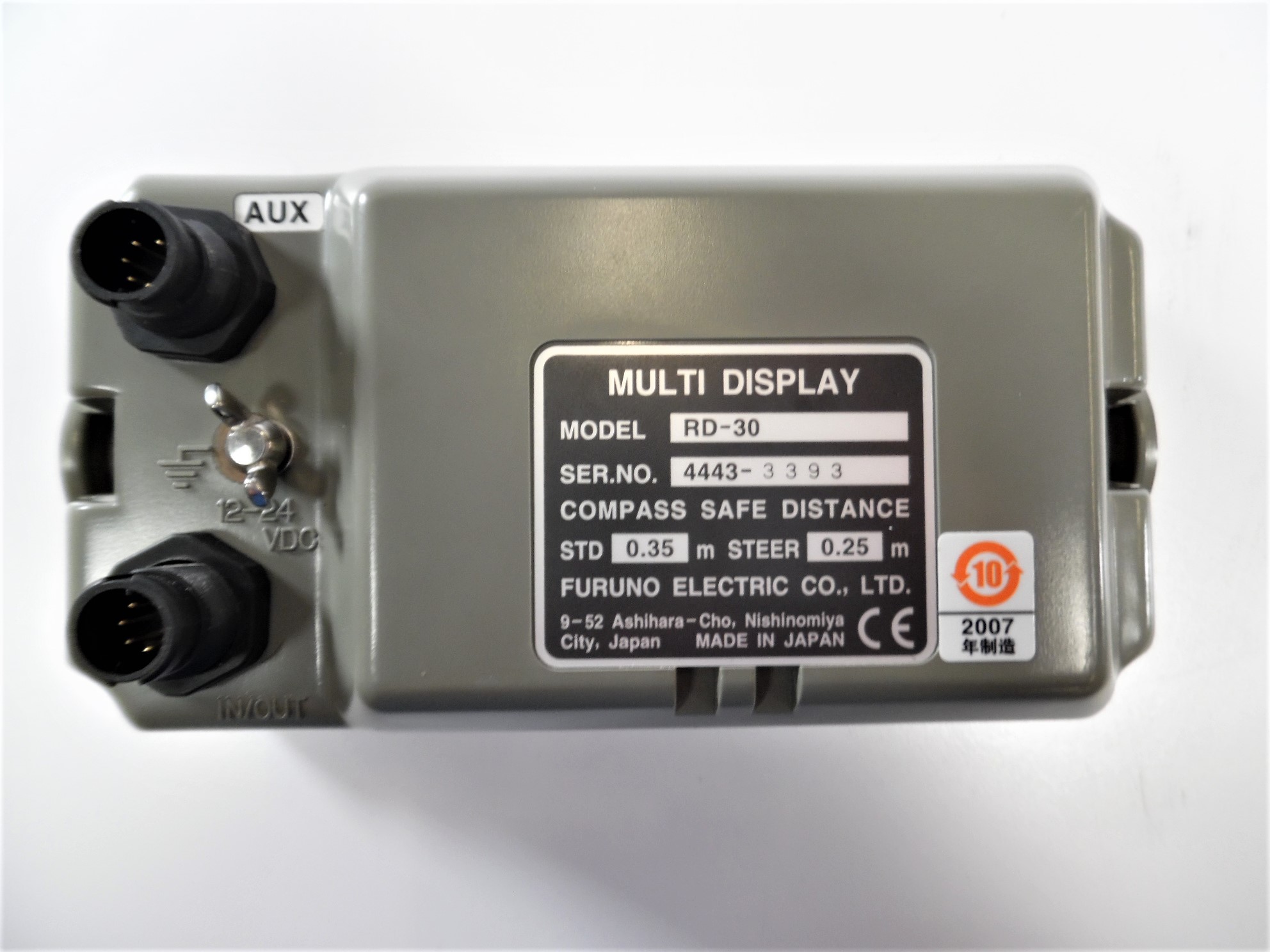 Furuno RD-30 Remote Display Navigational Data Organizer *Tested* - Max ...
