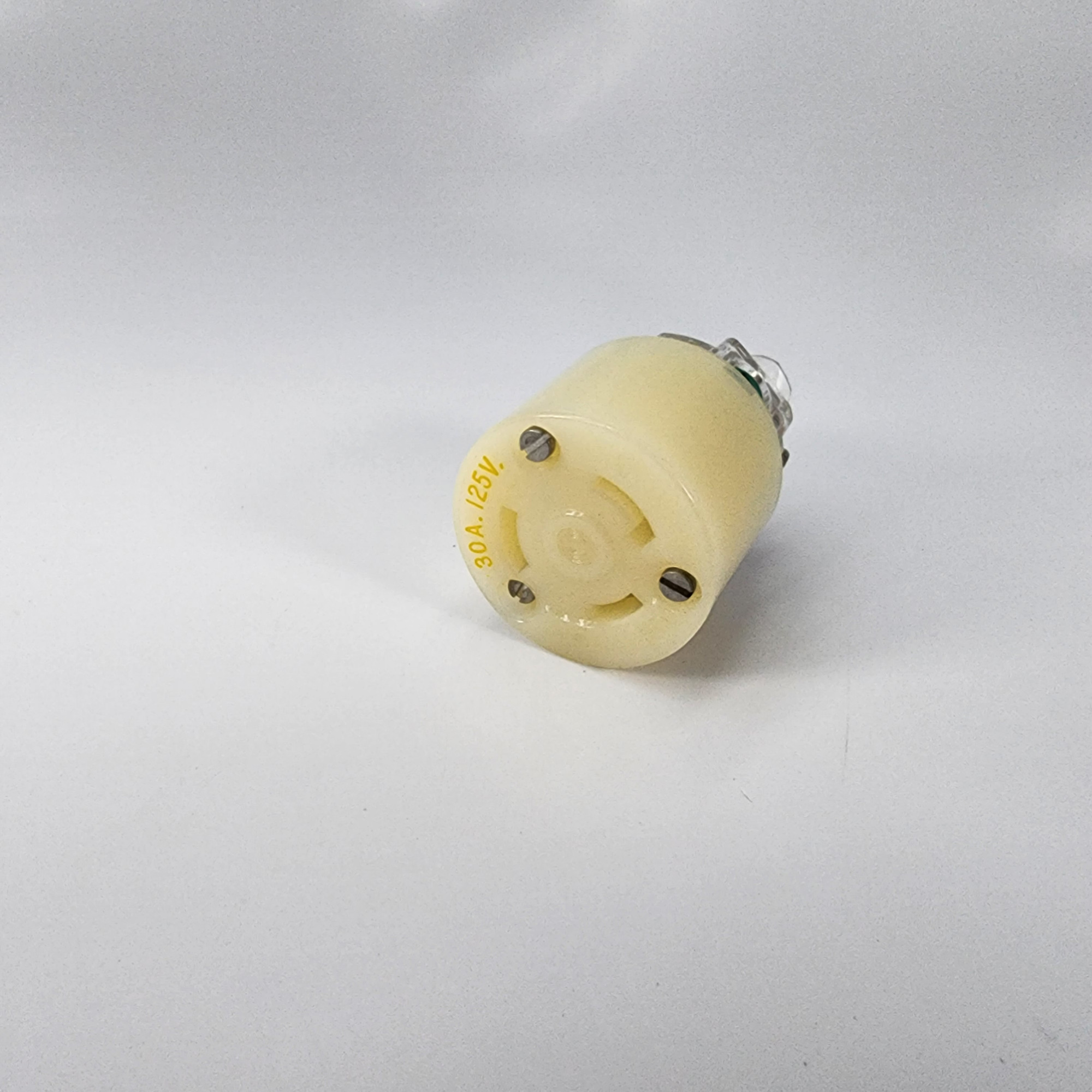 Hubbell HBL305CRC Marine 30A 2 Pole/3 Wire Locking Female Connector ...