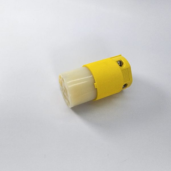 Hubbell HBL305CRC Marine 30A 2 Pole/3 Wire Locking Female Connector ...