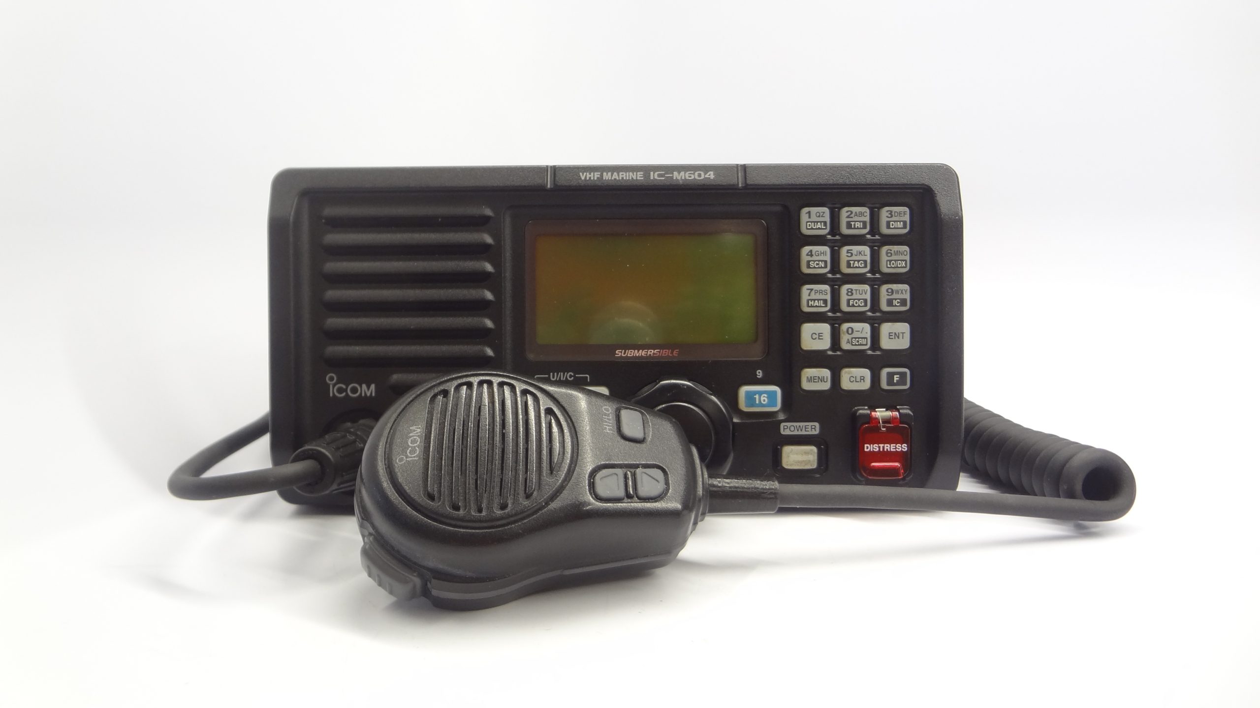 Icom IC-M604A VHF Submersible Marine Radio Transceiver w/ Rebuilt Hand ...