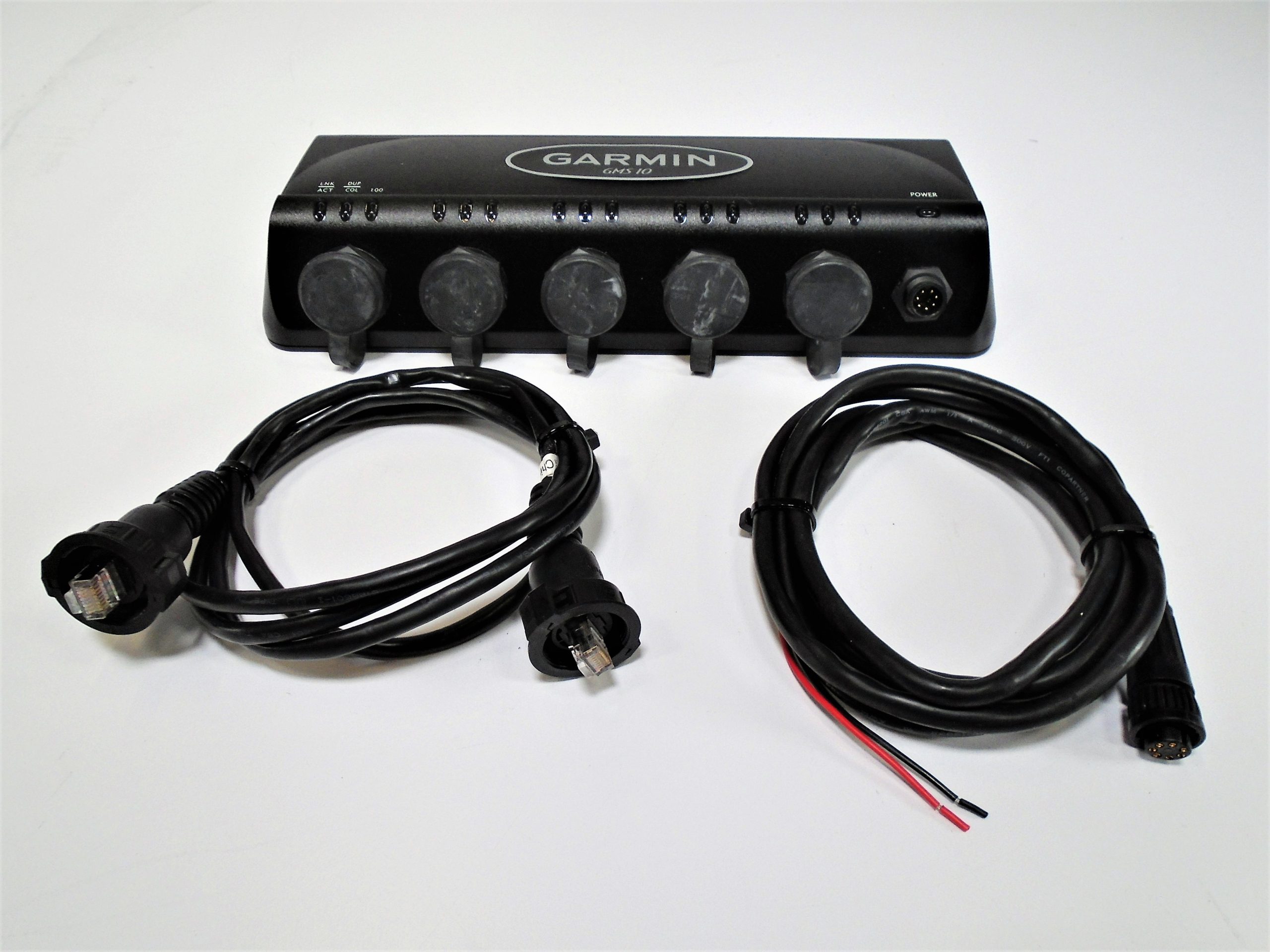 Garmin GMS10 Network Expander Tested w/Cables Good Cond 90 Day Warranty ...