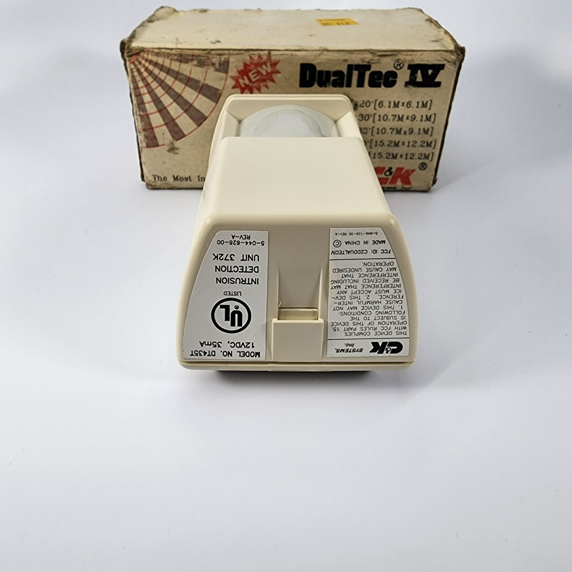 CK-Systems Dual-Tec IV DT435T Combination Microwave & Passive Infrared ...