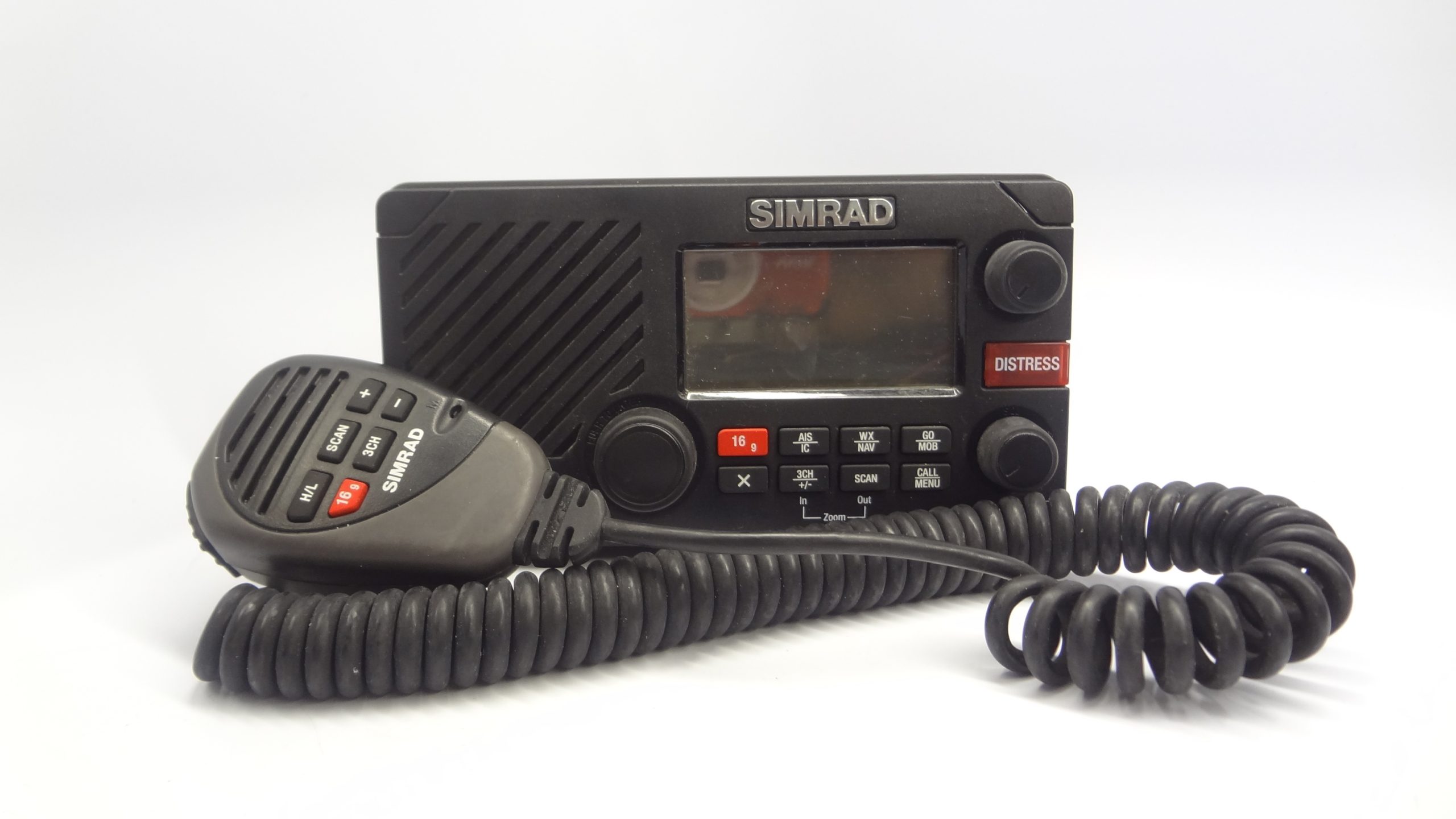 Simrad RS35 Submersible Marine VHF Radio Transceiver Unit with Hand Mic ...