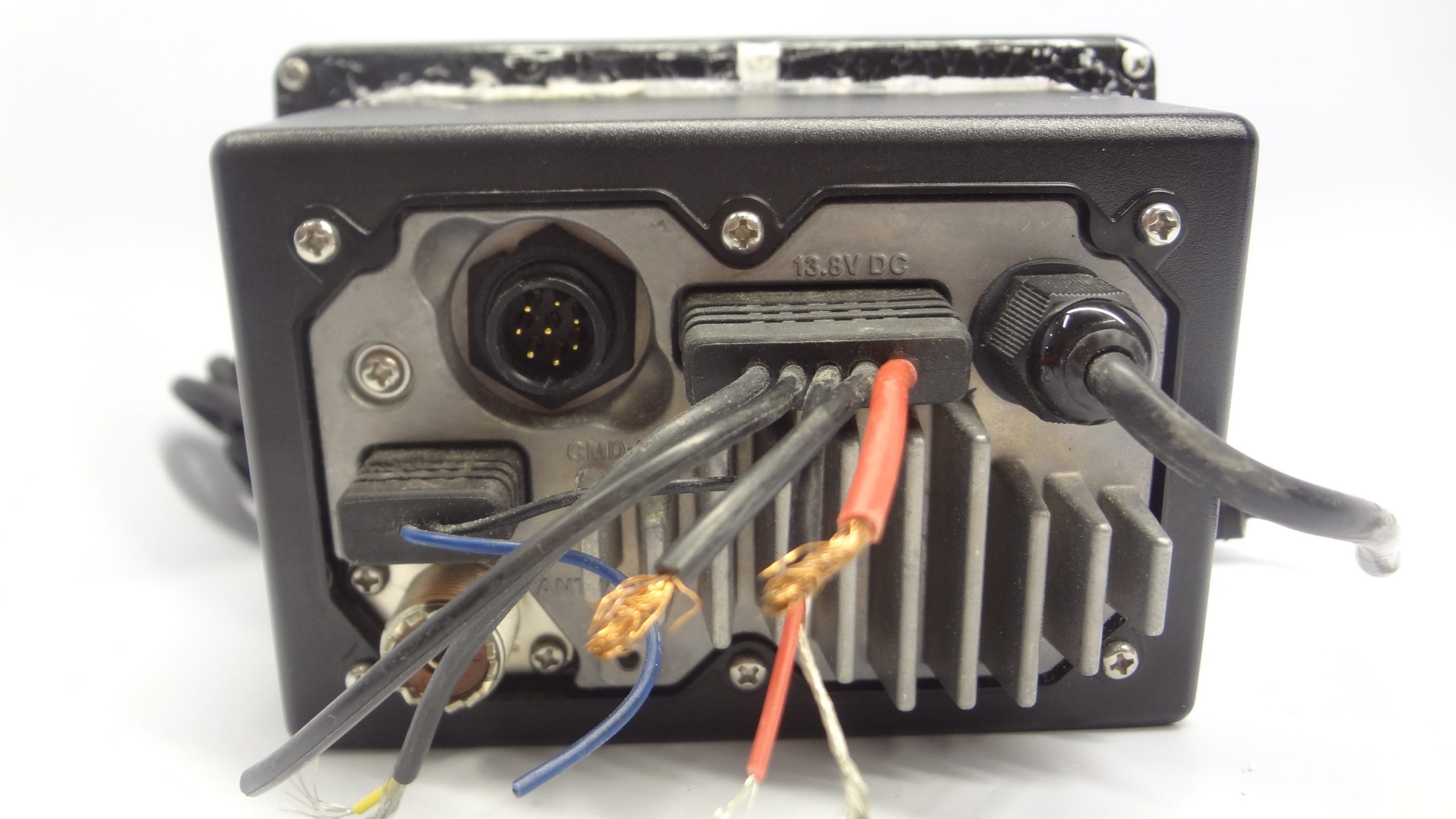 Icom IC-M504 Submersible Marine Fixed Mount VHF Radio Transceiver Unit ...