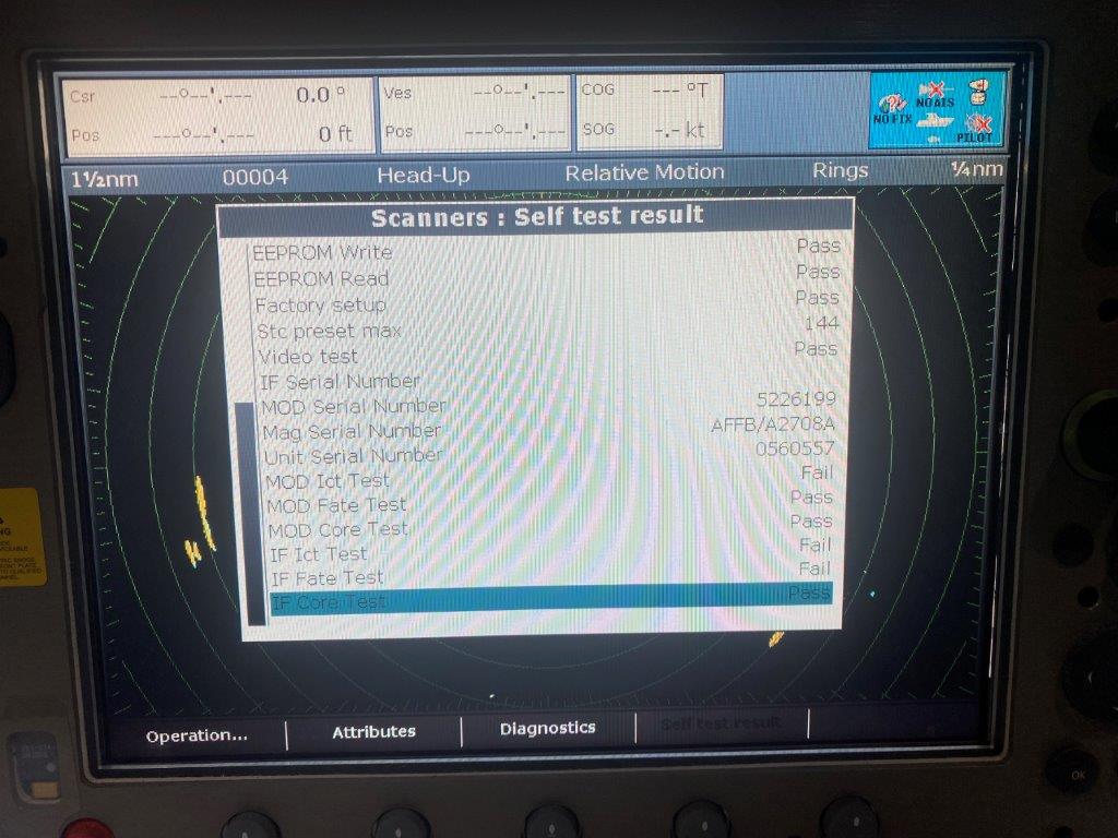 Raymarine RD424 4KW 24'' Analog Radar Core E52067 Tested! - Max Marine ...