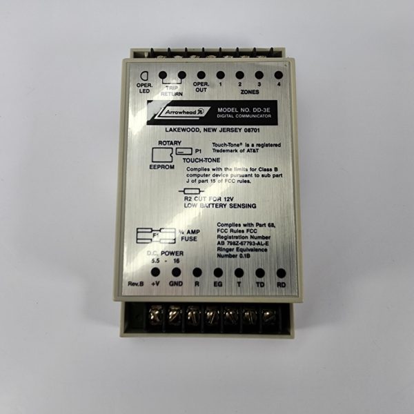Arrowhead DD-3E 4 Channel Dialer Digital Communicator - SOLD AS IS/FOR ...