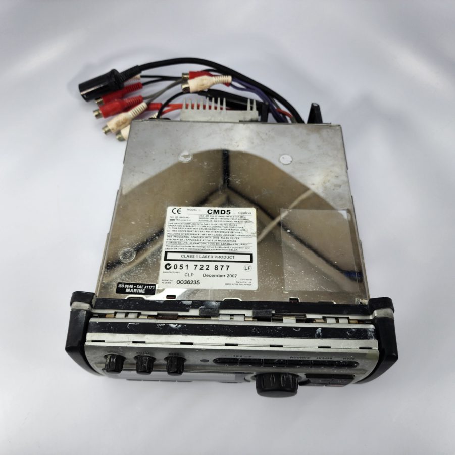 Clarion – CMD5 Marine CD/MP3/WMA Receiver – TESTED – WORKING – Free ...